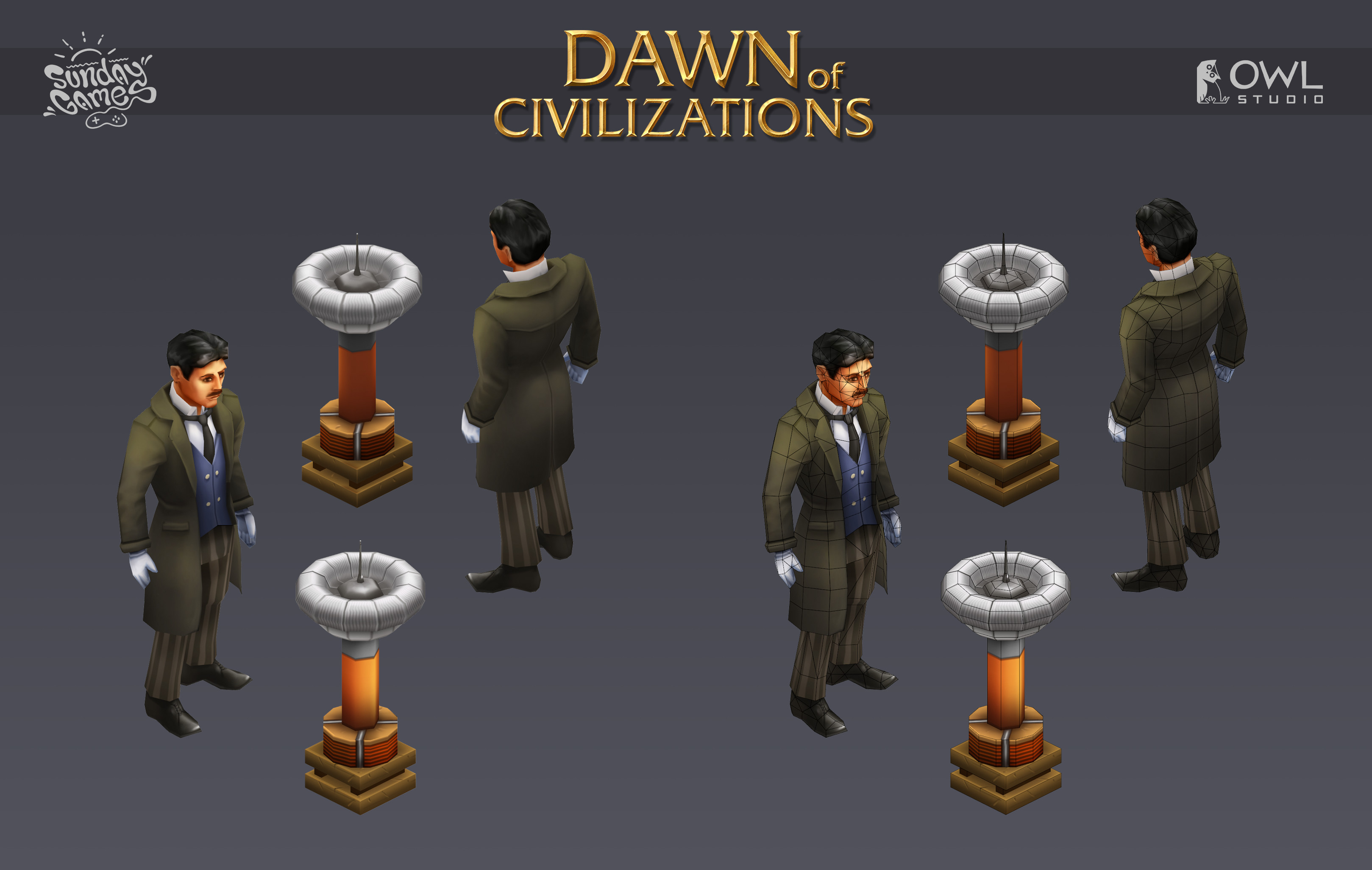 OWL Studio - 3D game characters and objects - Modern time - Dawn of ...