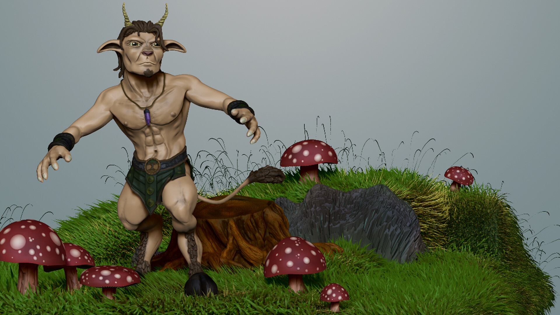 ArtStation - Ethos the Satyr