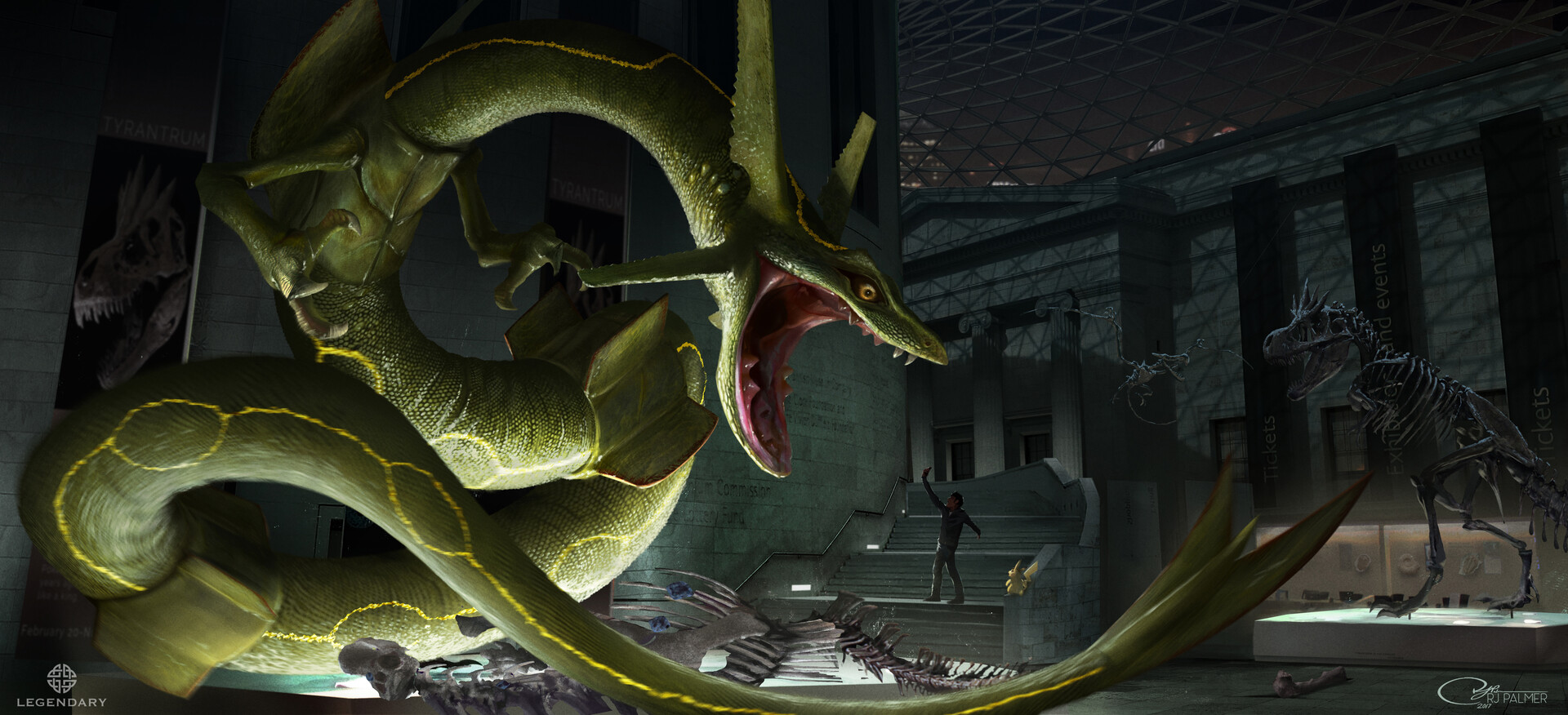 RJ Palmer - Detective Pikachu-Rayquaza Museum