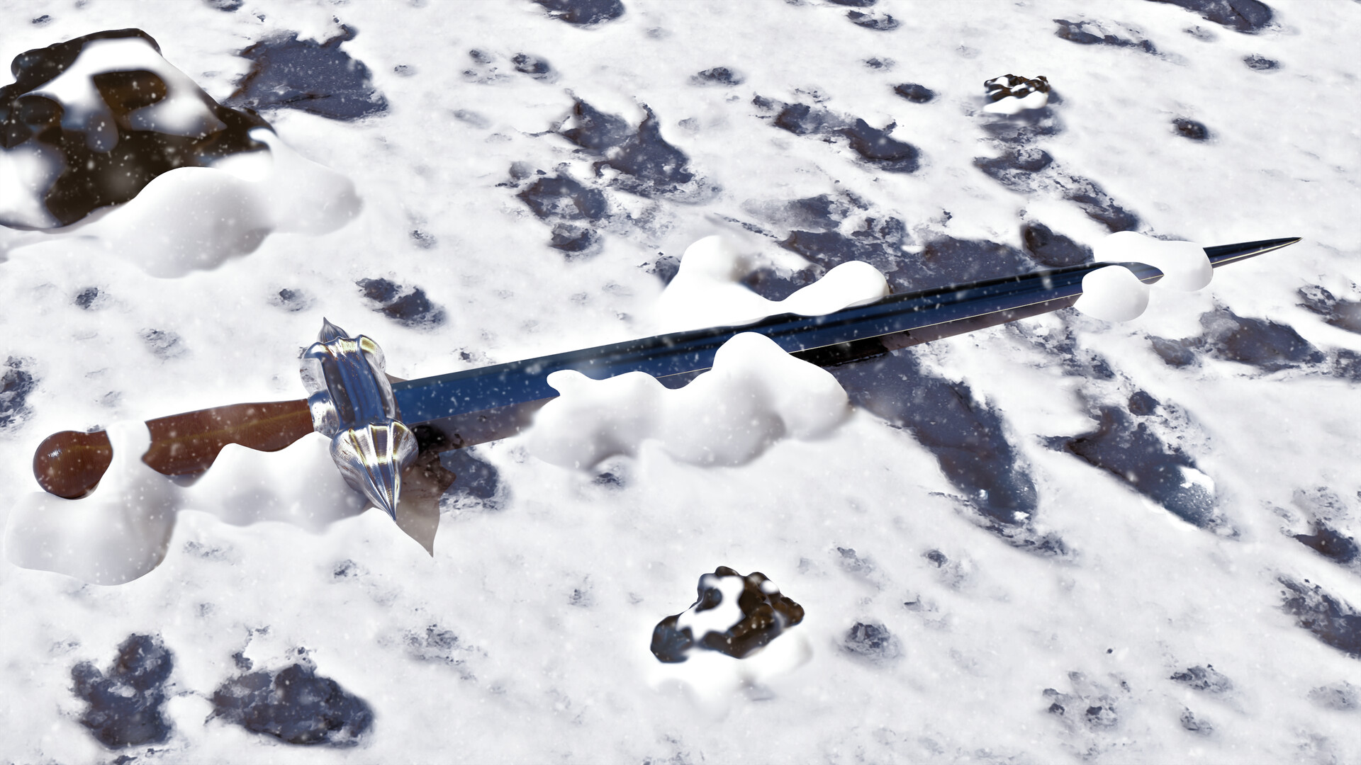 ArtStation - Snow & Sword