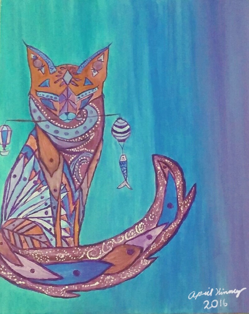 ArtStation - Fox Painting