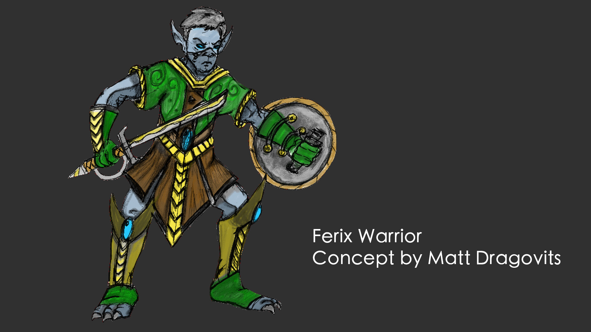 Matt Dragovits - Ferix Warrior