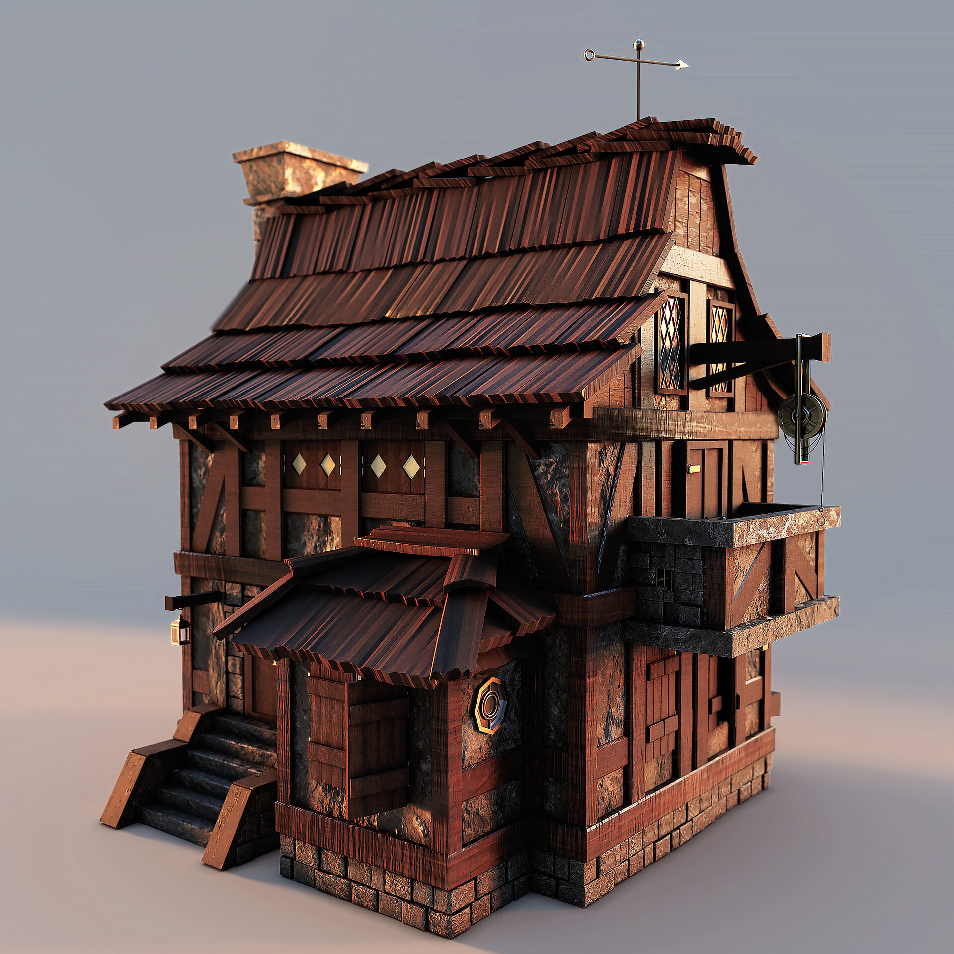 ArtStation - Medieval House