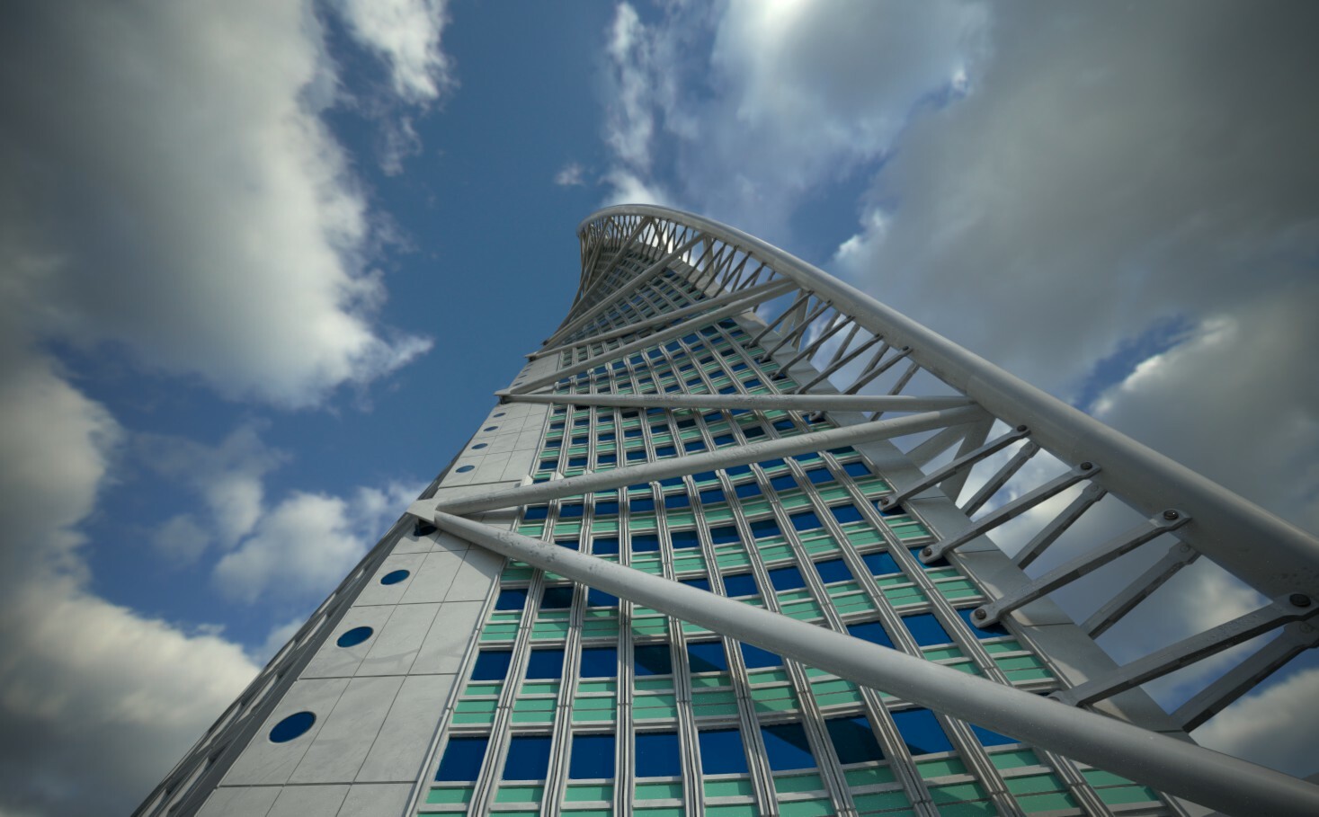 ArtStation - Turning Torso building