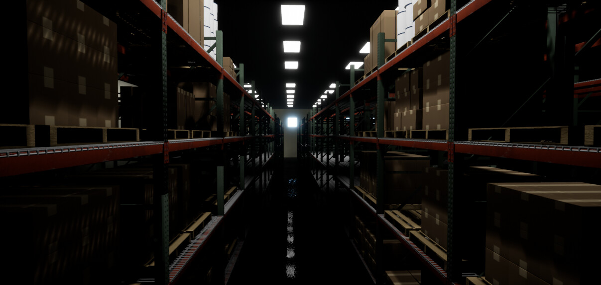 ArtStation - Unreal Engine 4 Warehouse Visualization