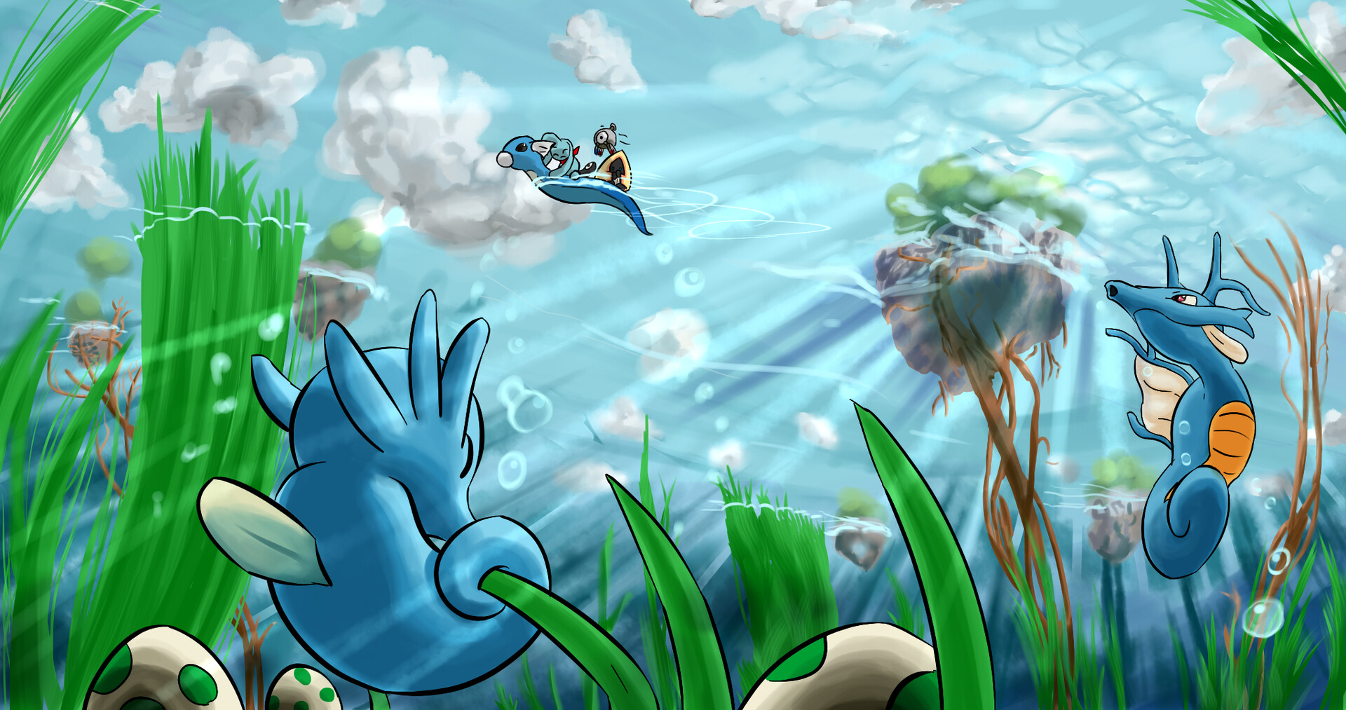 Water Pokemon Wallpaper