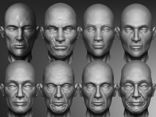 ArtStation - Head Studies