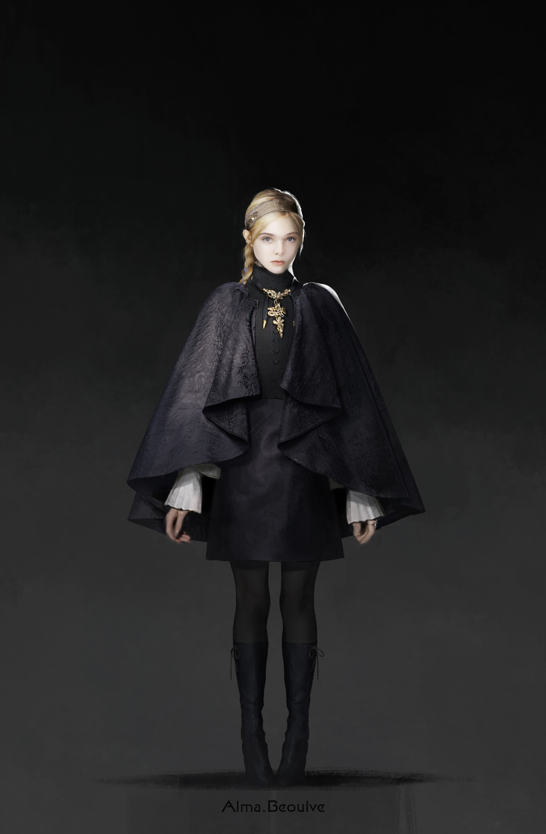 ArtStation - Final Fantasy Tactics_Alma.Beoulve