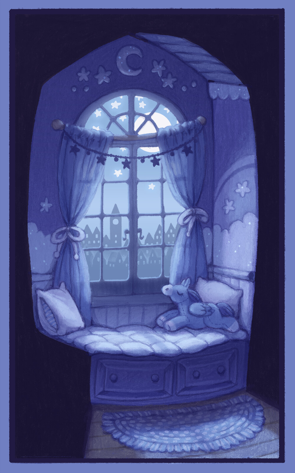 ArtStation - Lullaby Window (animated)