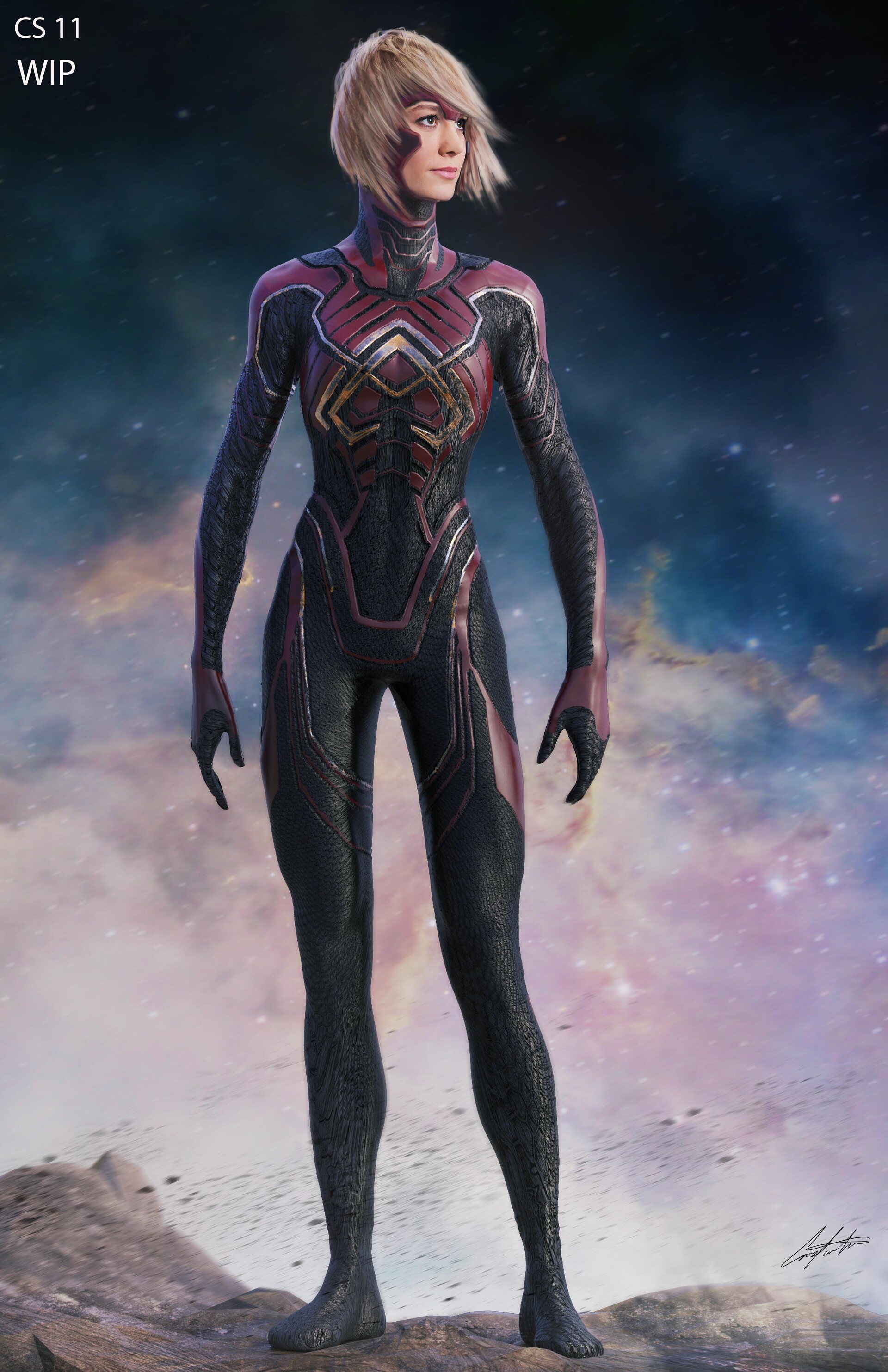 ArtStation - Captain Marvel early exploration