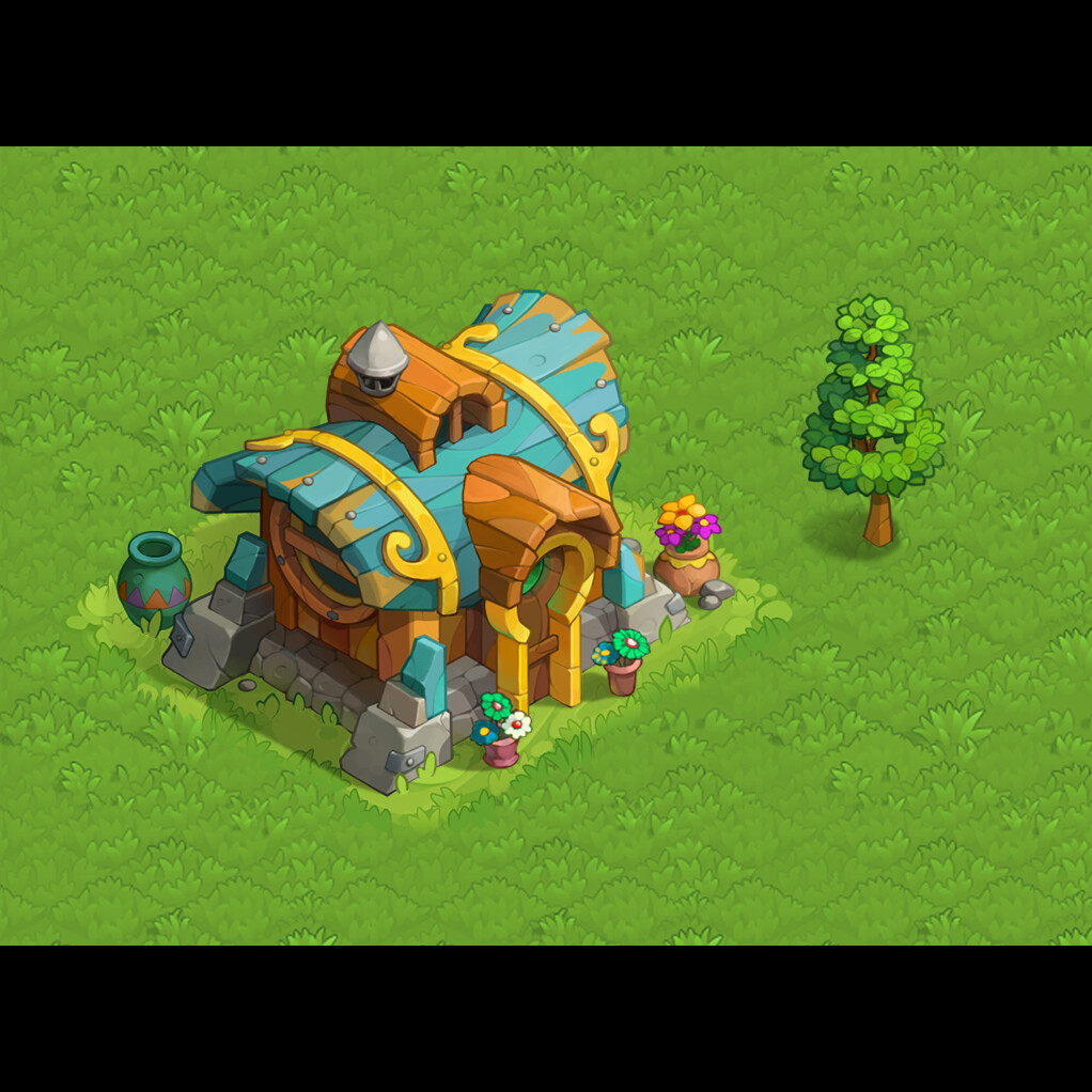 ArtStation - isometric game concepts