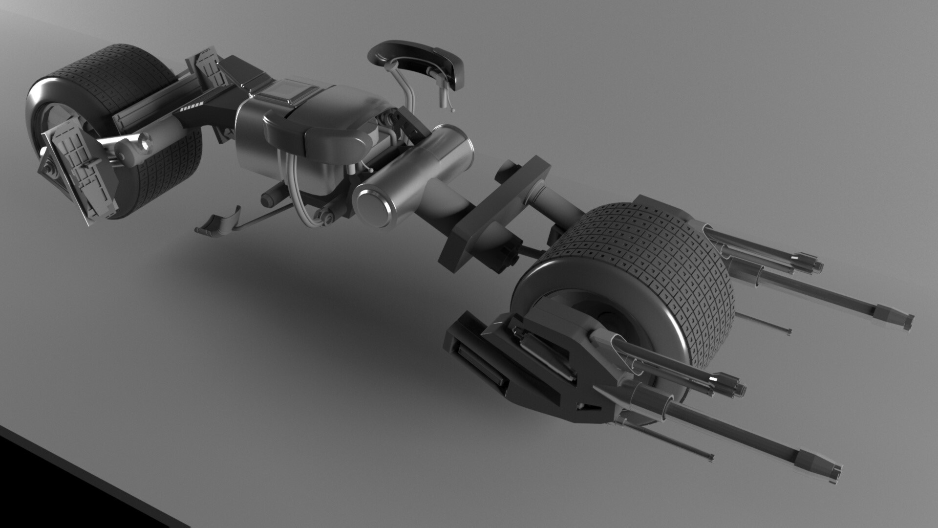 ArtStation - Batman Batpod