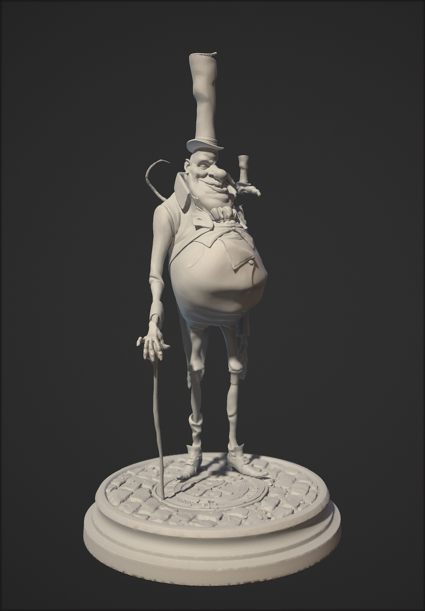 ArtStation - Snatcher Sculpt from the Box Trolls