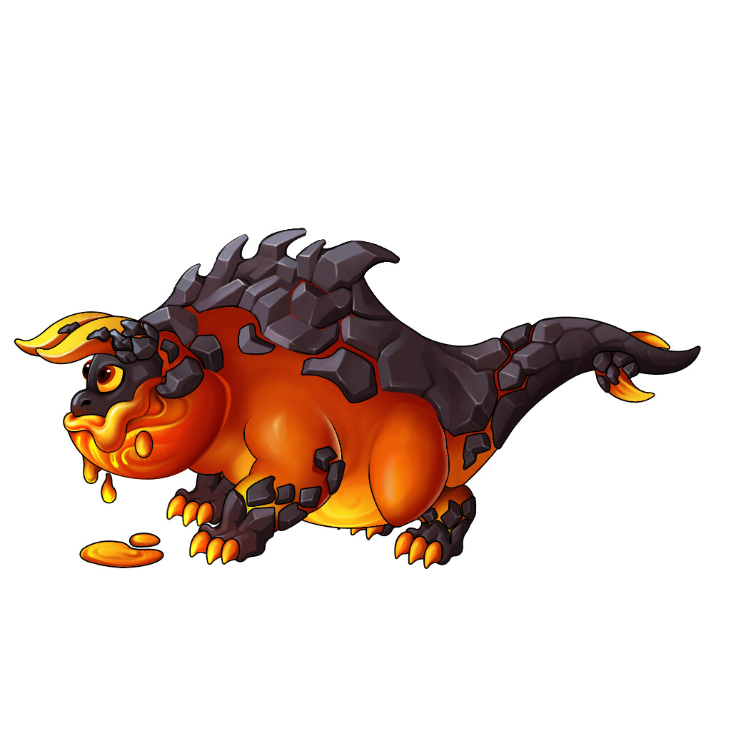 dragonvale lava