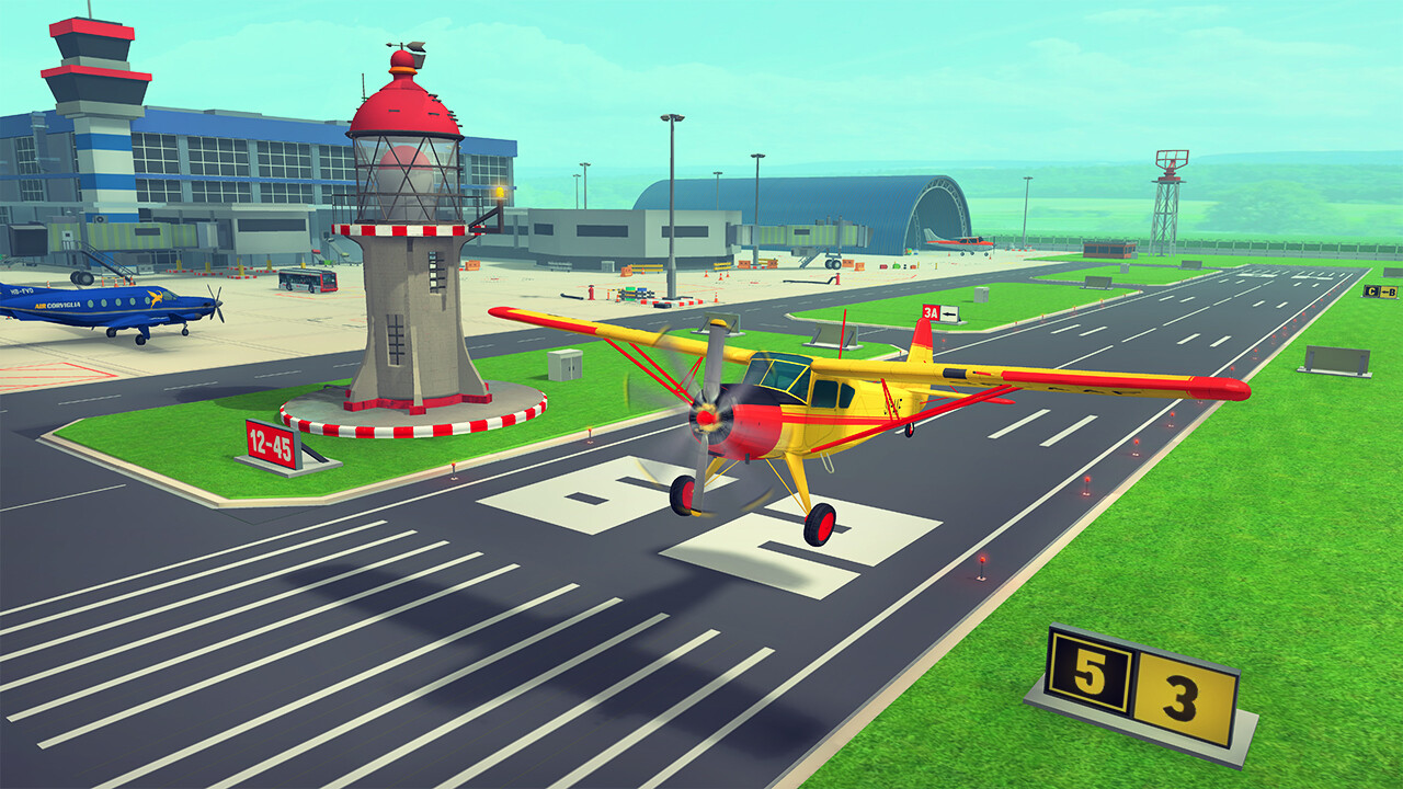 ArtStation - Airplane Simulation Game