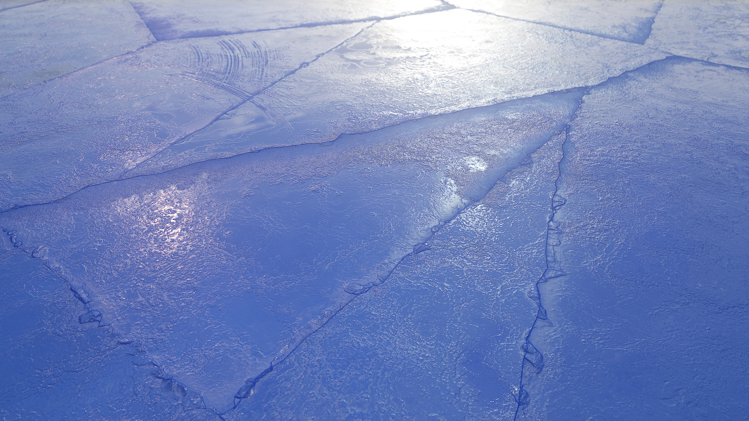 Michał Piekarski - Stylized Texture Cracked Ice