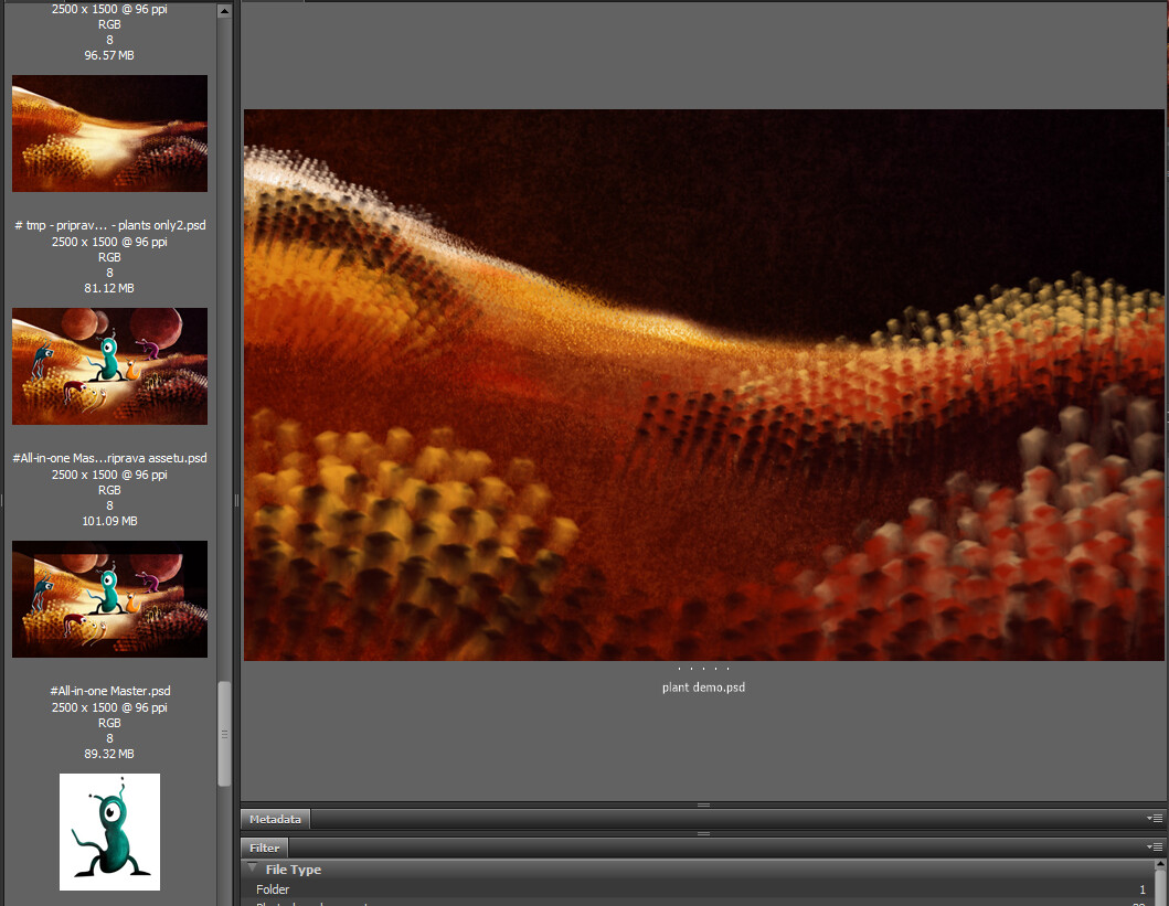 alena hovorkova - Illustration to 2.5D (Photoshop to C4D)