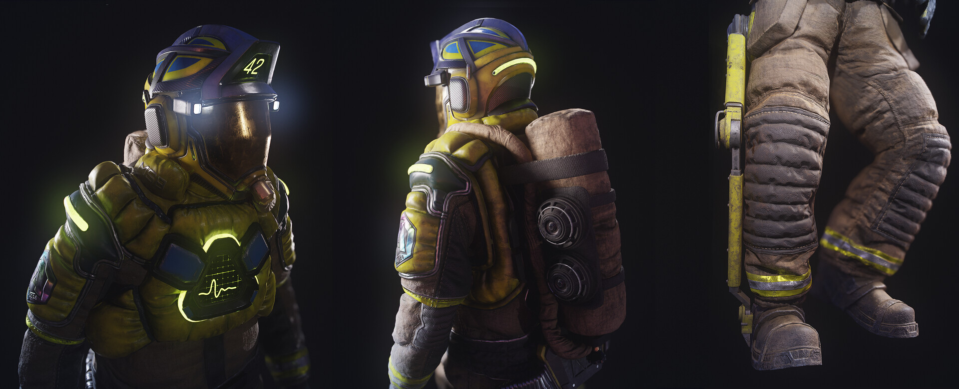 Futuristic Firefighter