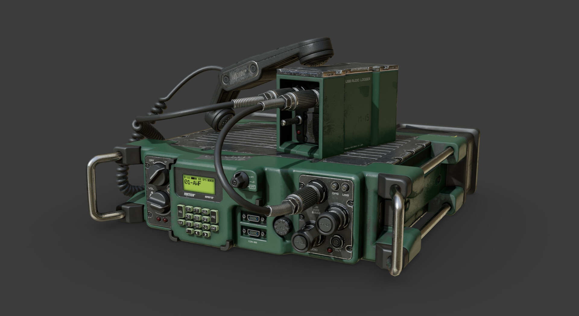 ArtStation - Military Radio