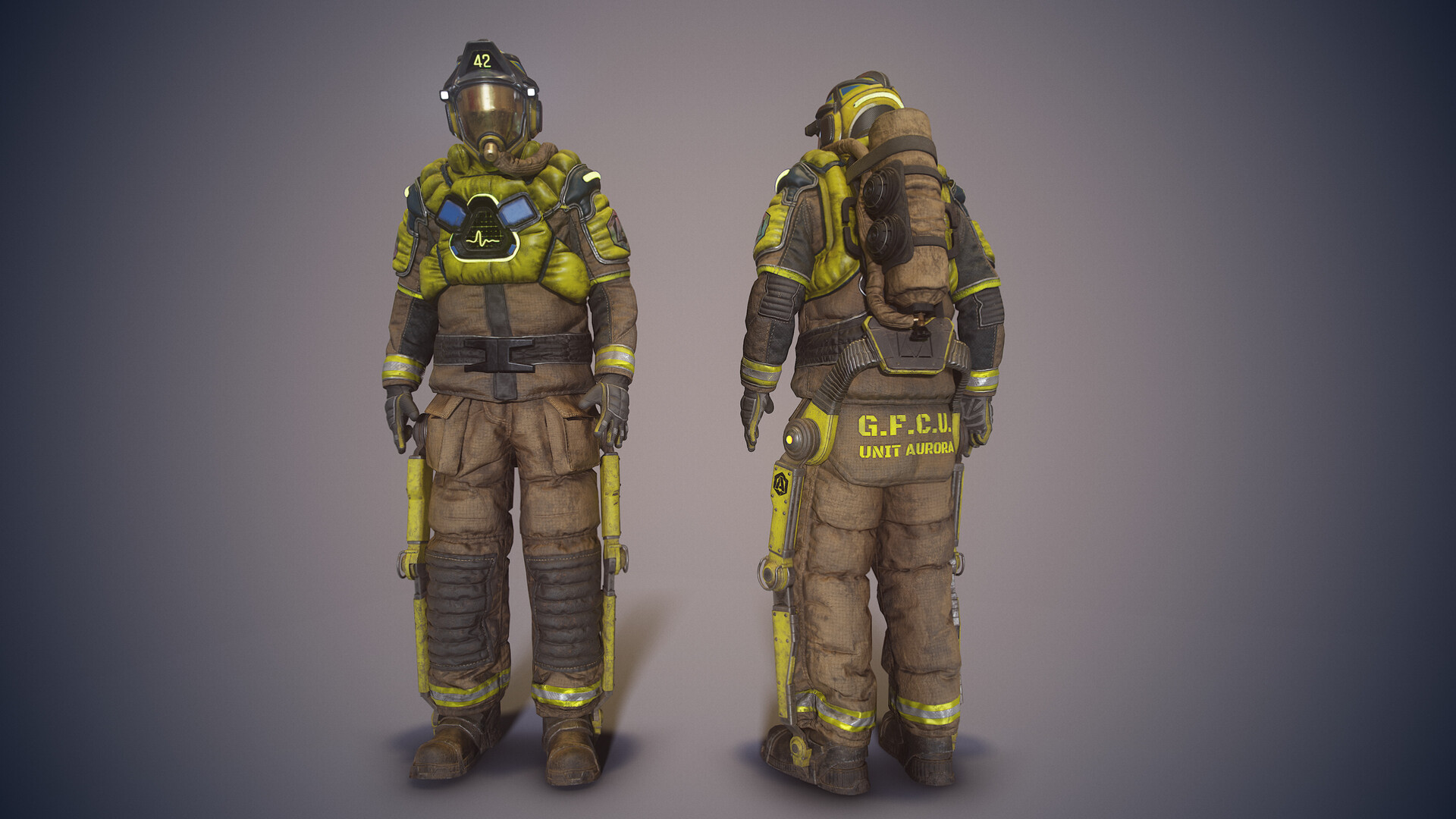 János Weyhknecht - Futuristic Firefighter