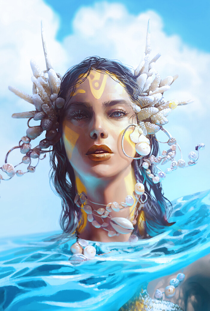 Nell Fallcard - Ray Mermaid