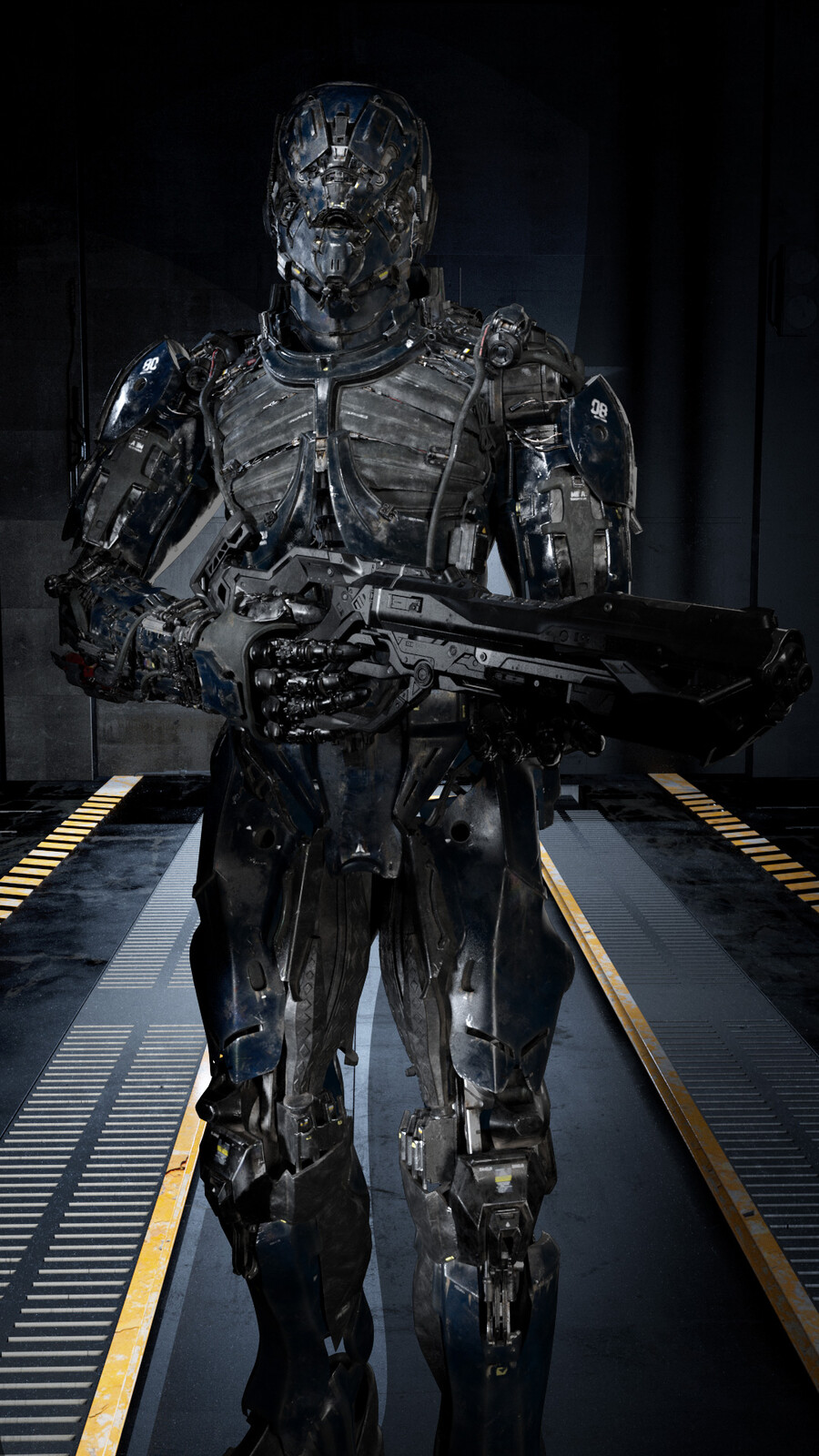 Che Hsuan Tsao - Future warrior (Fan Art of Mike Andrew Nash )