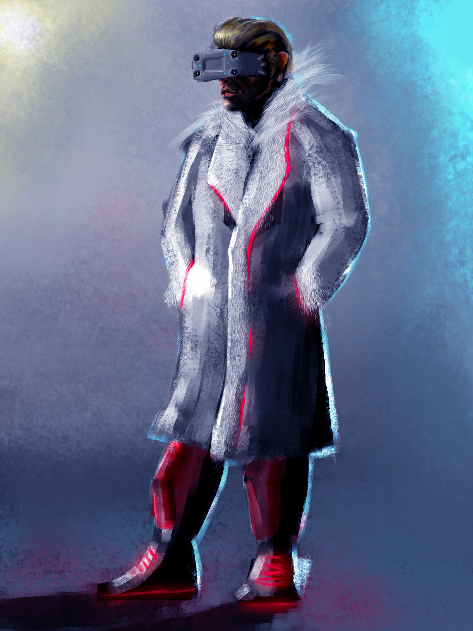 ArtStation - Futuristic dude