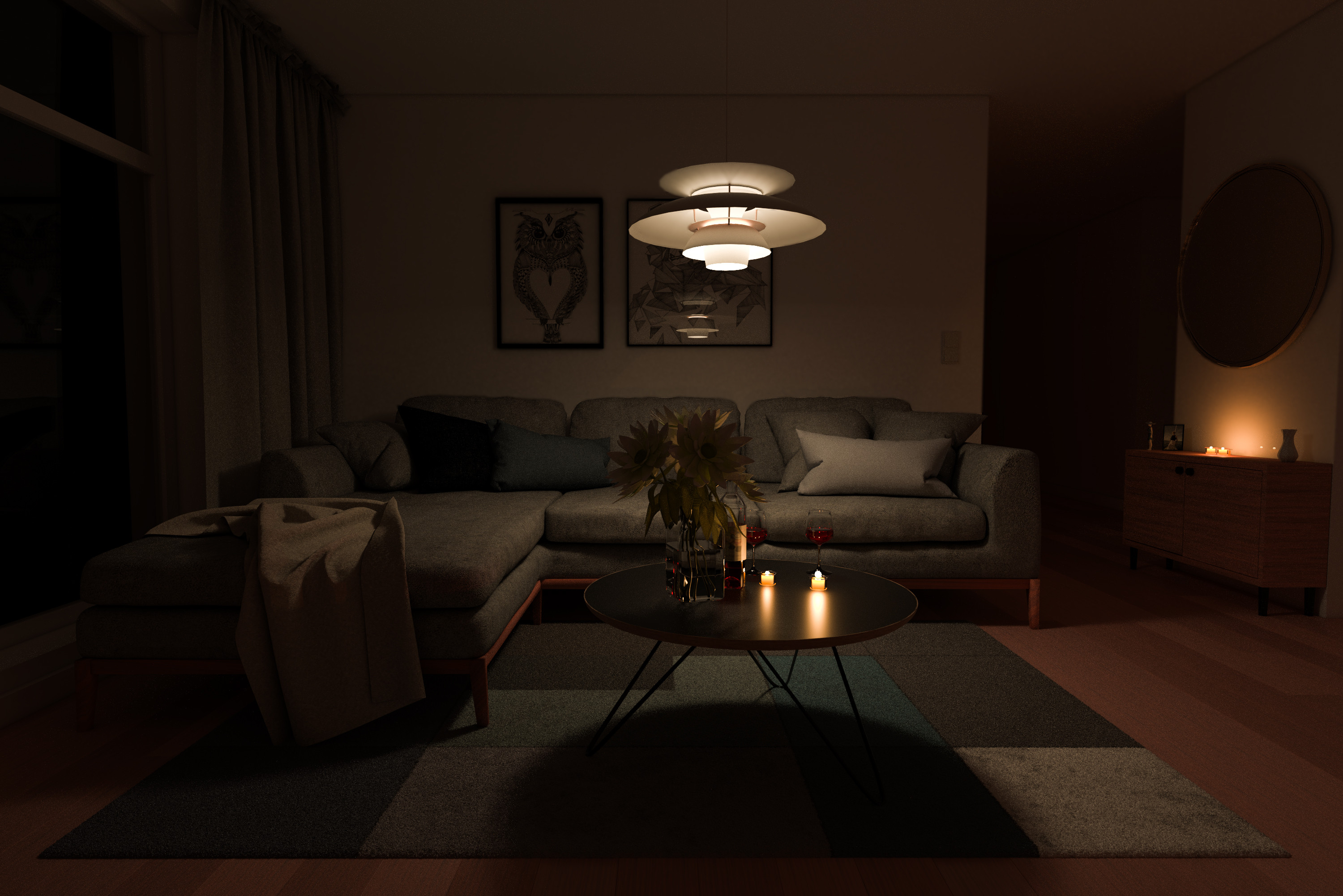 Nikolaj Brygger - day and night apartment