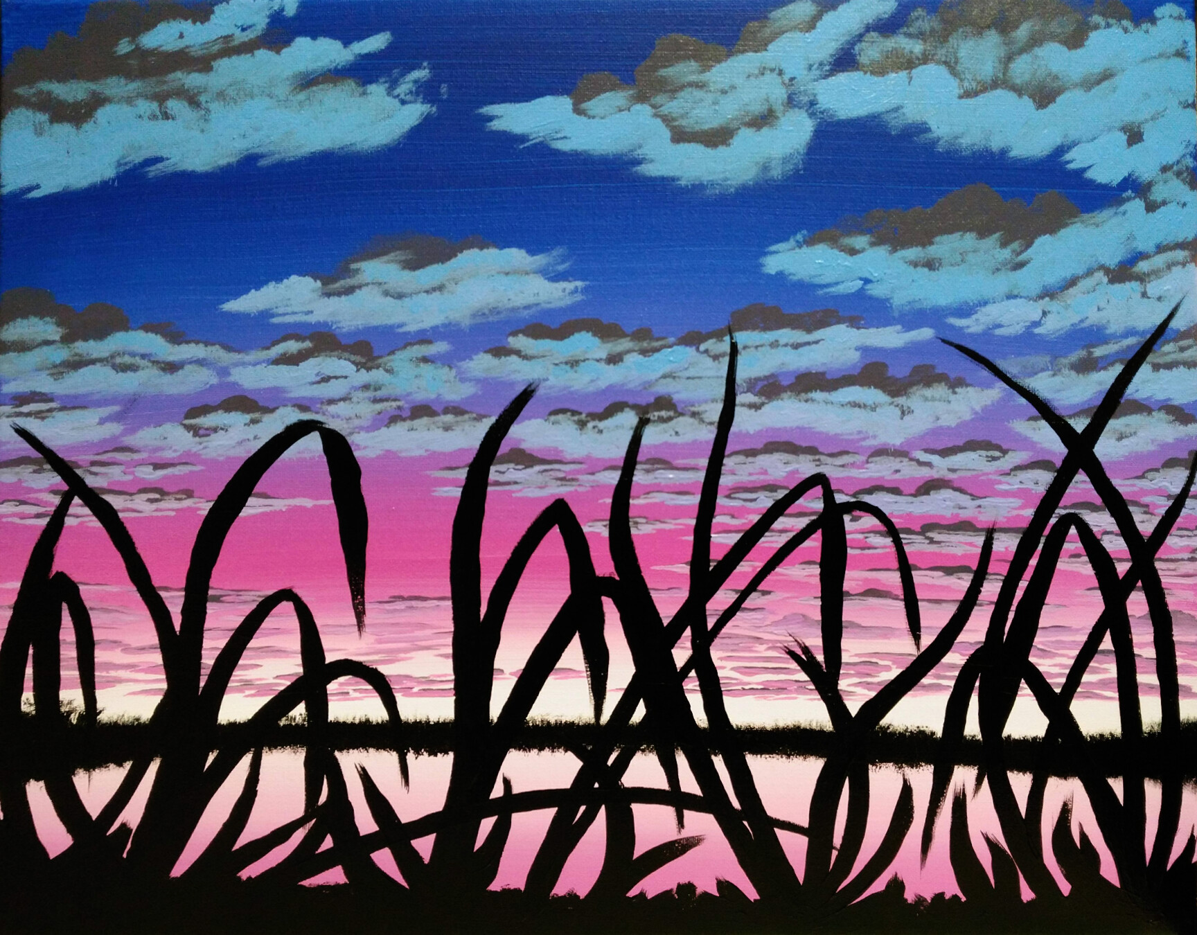 ArtStation - Pink Sunset