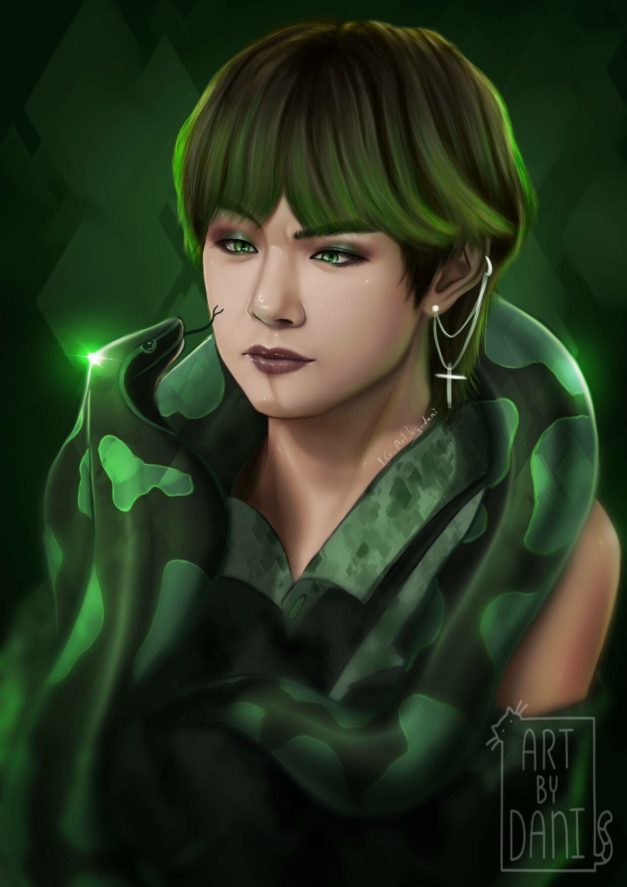 ArtStation - Taehyung | sin of envy