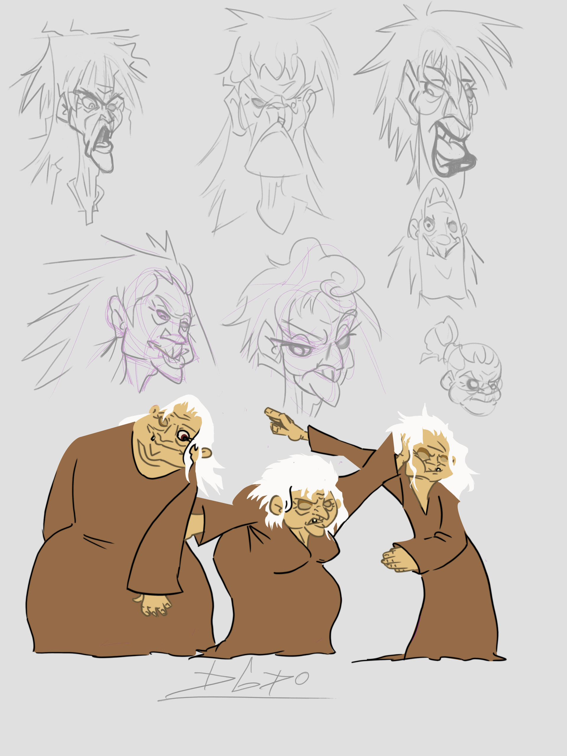 ArtStation - the Graeae sisters