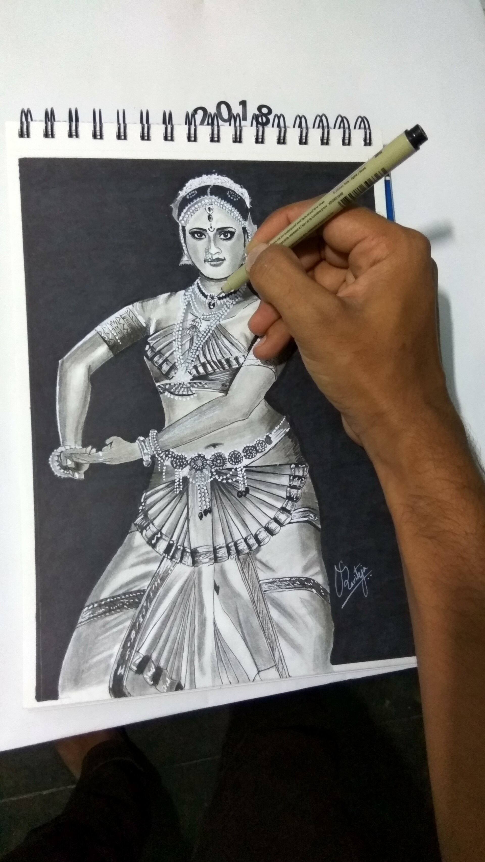 ArtStation - Actress Drawing