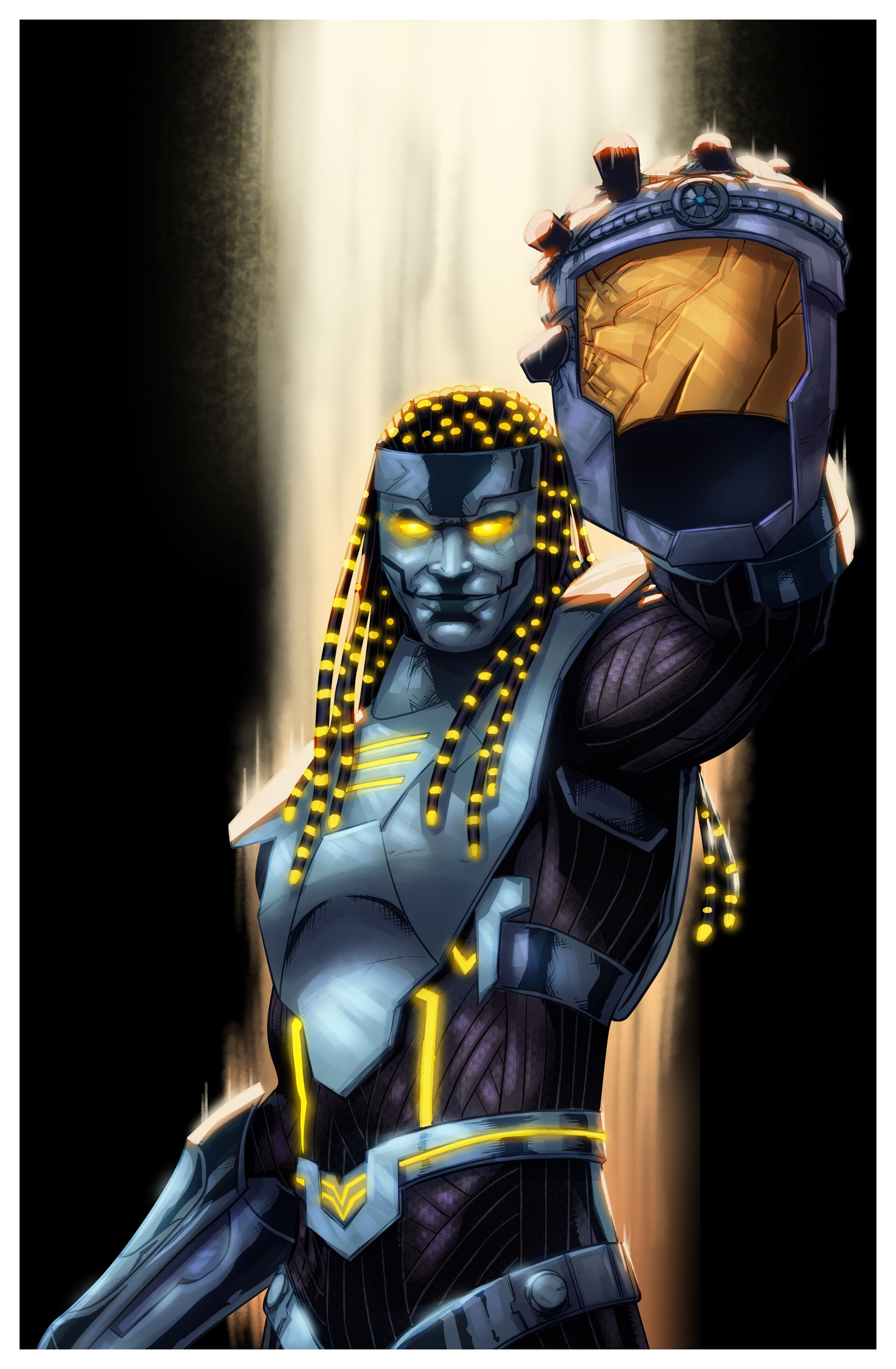 ArtStation - E.X.O: Rise Of Avon (Cover)