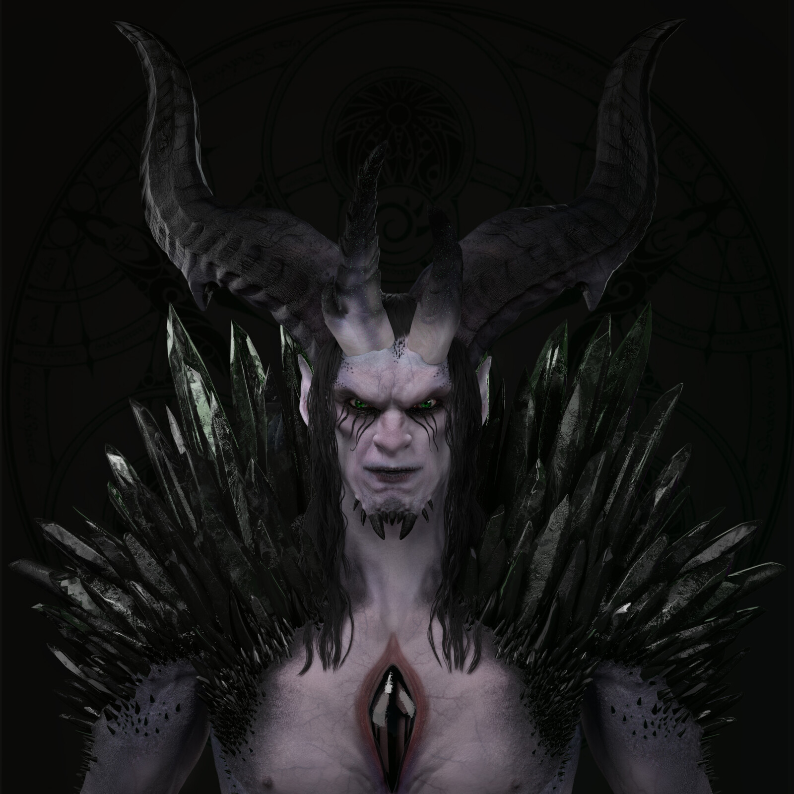 Edoardo Gai - Warcraft - Medivh fan art