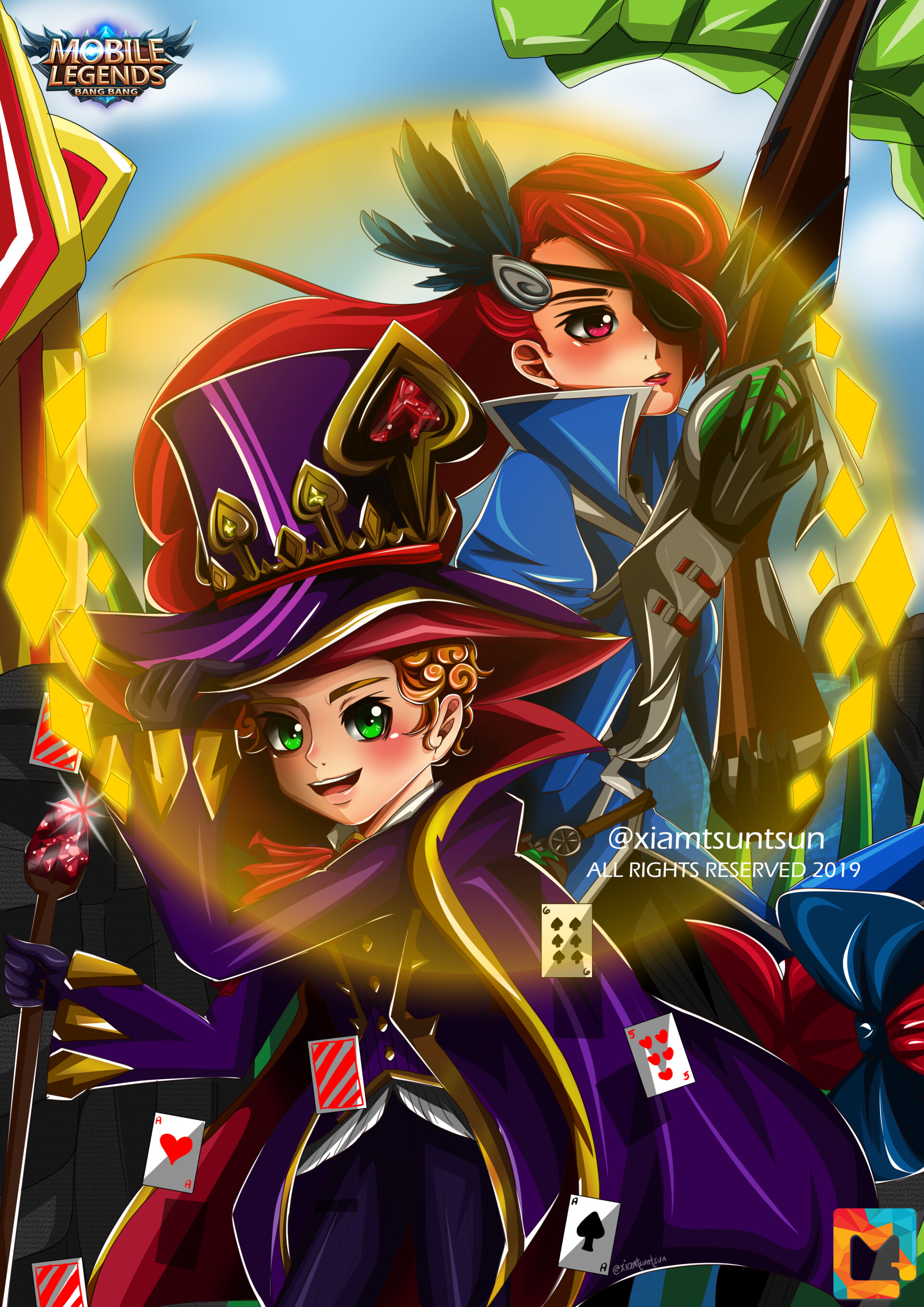 xiam tsuntsun - Lesley and Harley