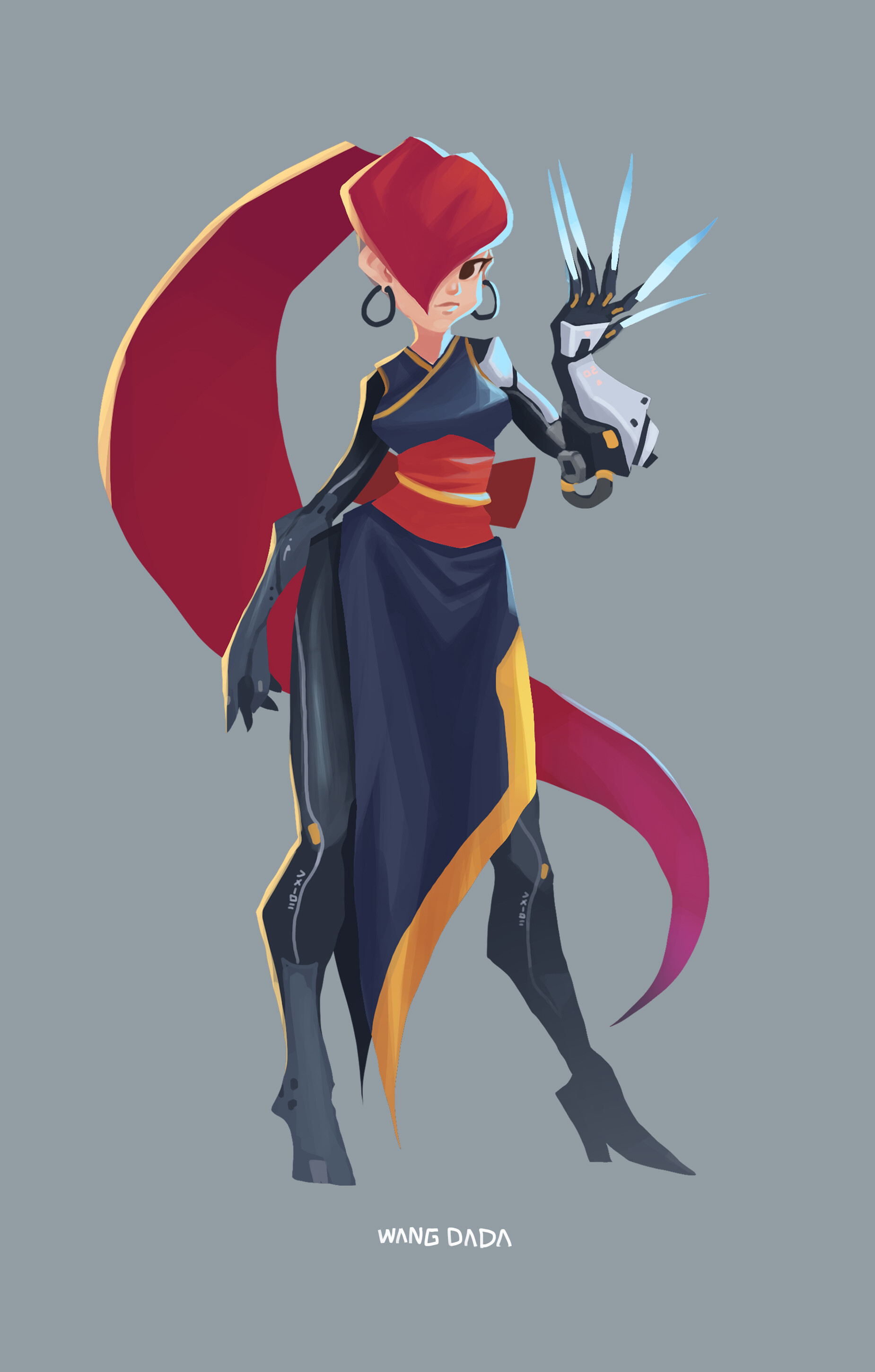 ArtStation - Daily Doodle Part3:Cyborg