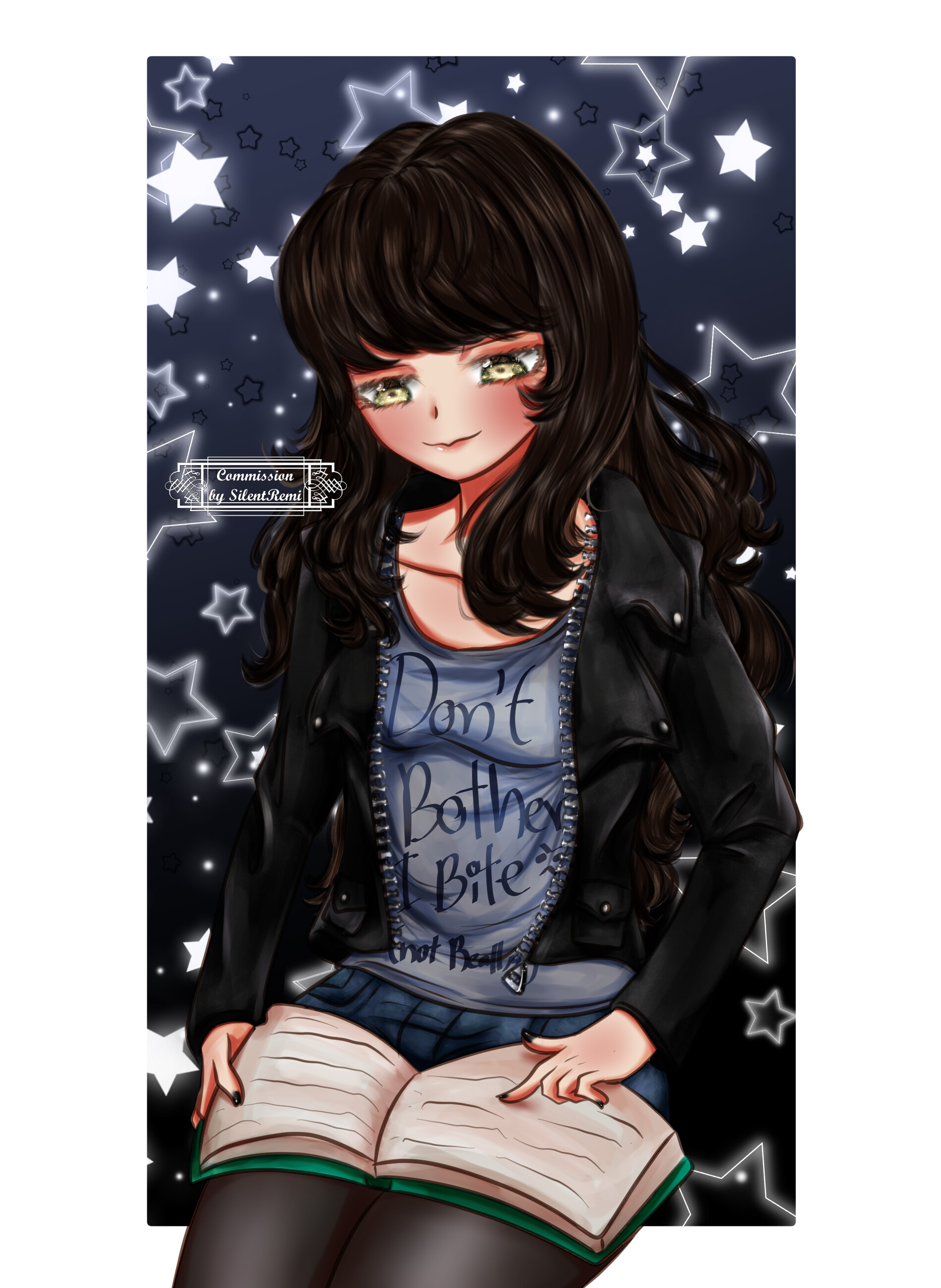 Silent Remi - Thigh-Up Commission