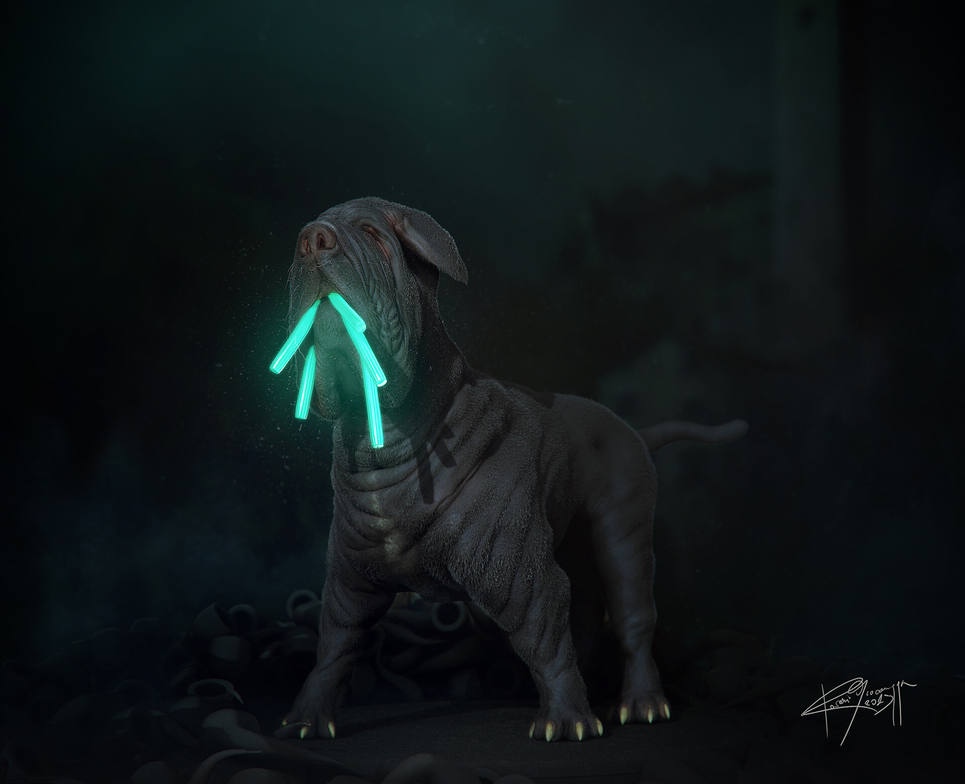 ArtStation - The Hound of the Baskervilles