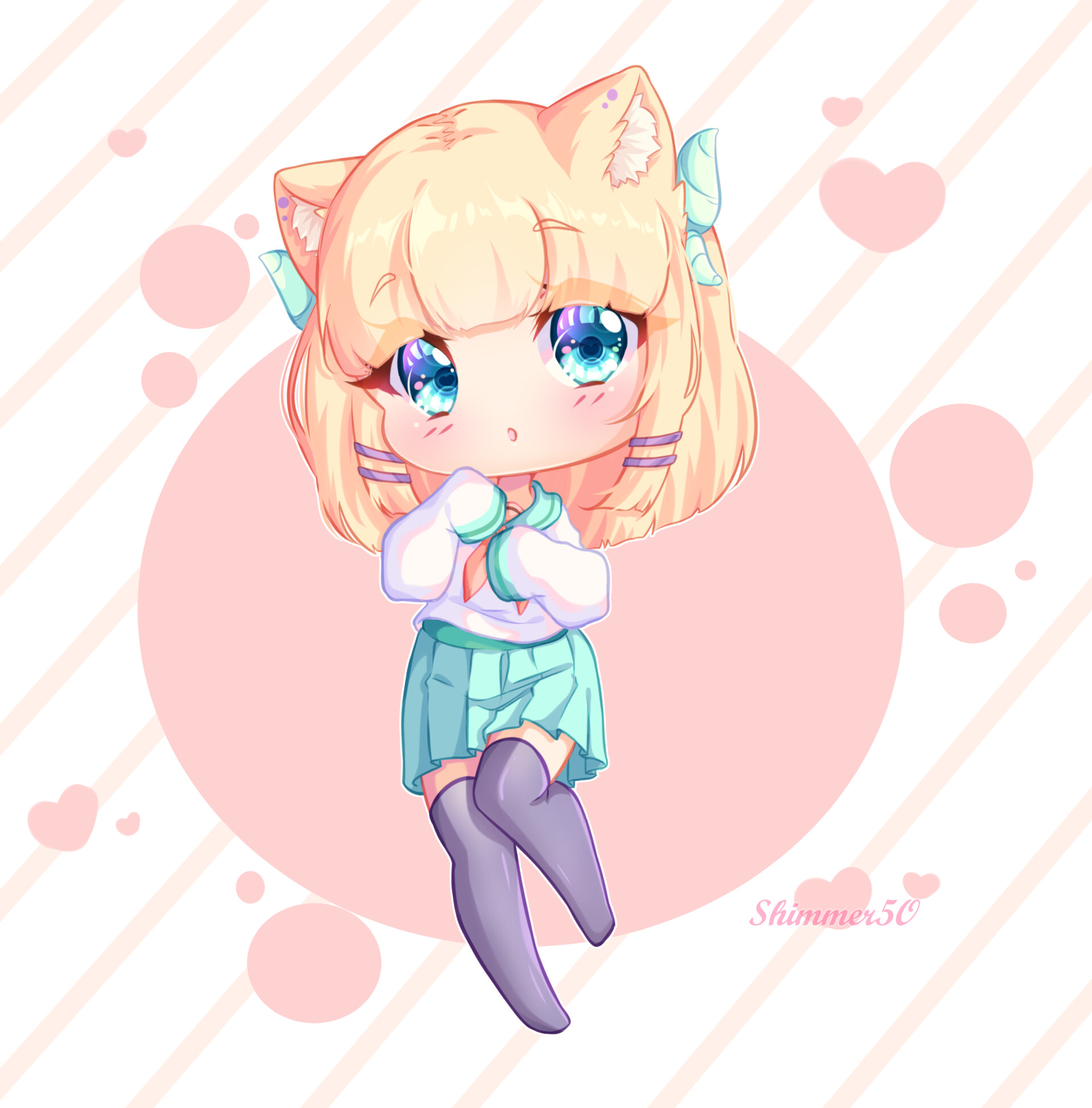 ArtStation - Chibi Art trade - RiriaArts