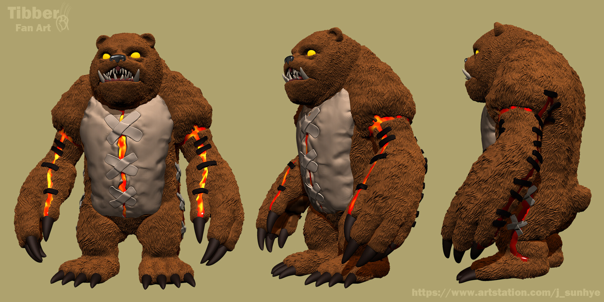 ArtStation - Tibber - LoL Fan Art