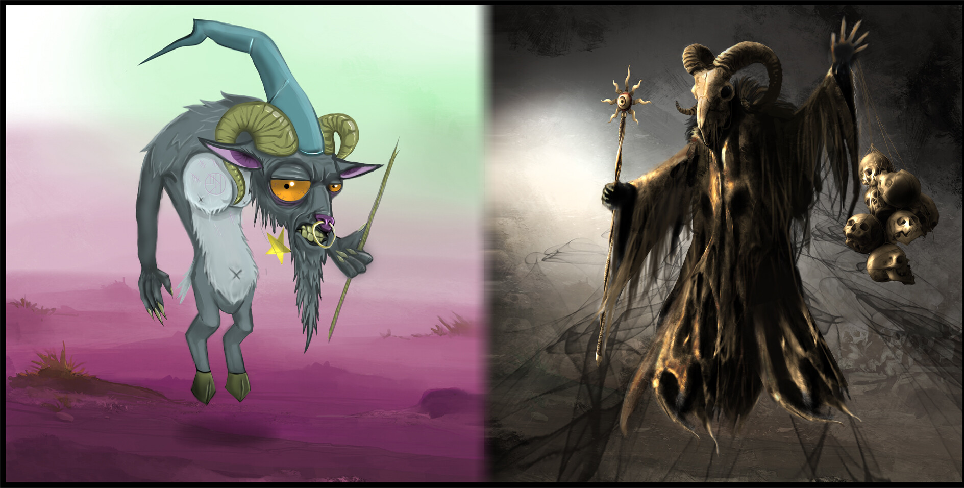 ArtStation - Cartoon Vs Realiste