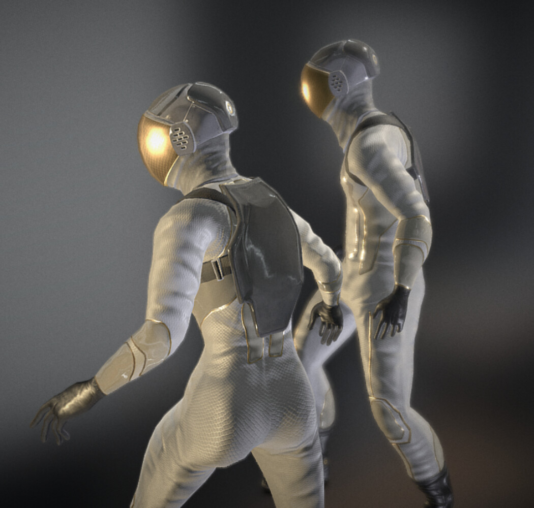 Animus Digital - Sci-fi engineer suit