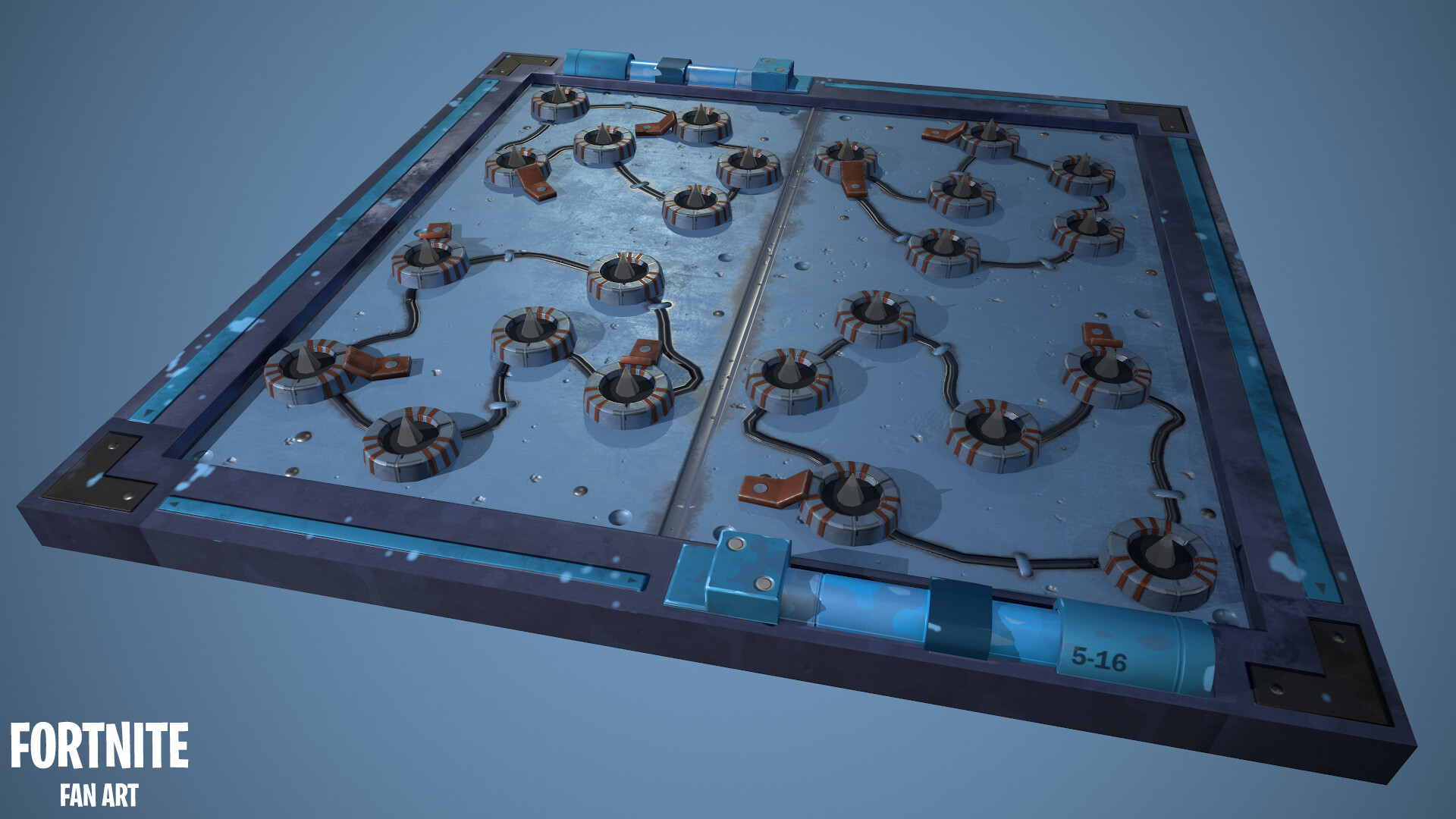 Ewan Thompson - Fortnite Fan Art Prop Pack