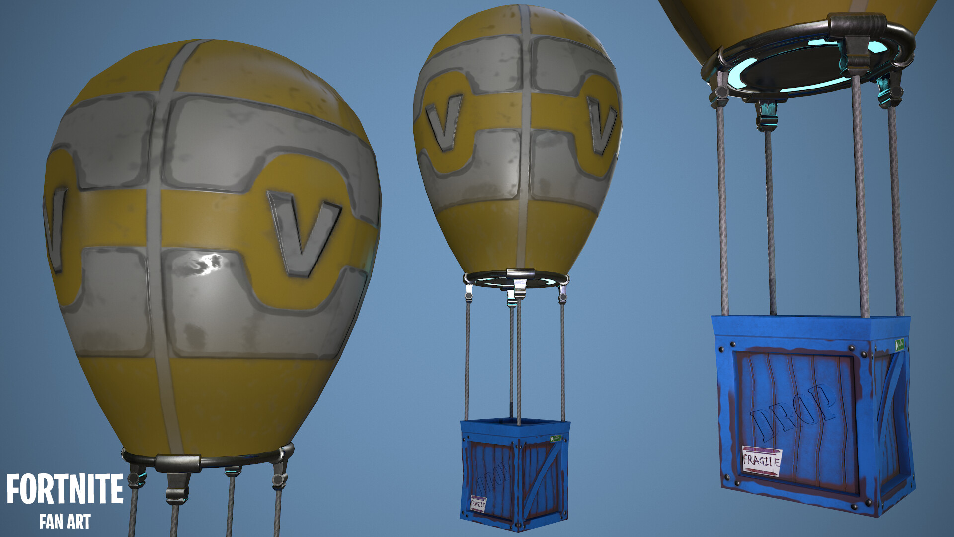 Ewan Thompson - Fortnite Fan Art Prop Pack