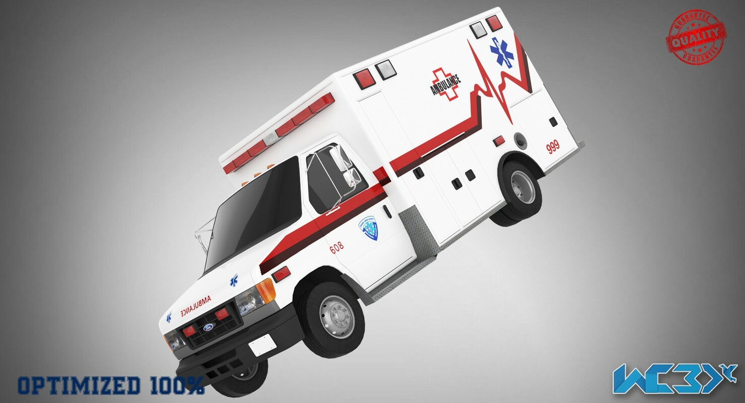 ArtStation - Ambulance Van