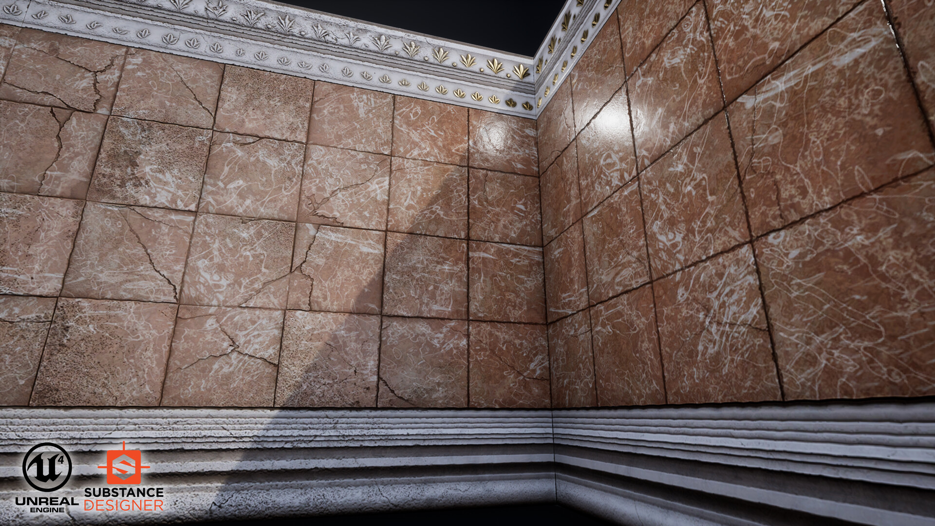 ArtStation - Marble Wall Texture
