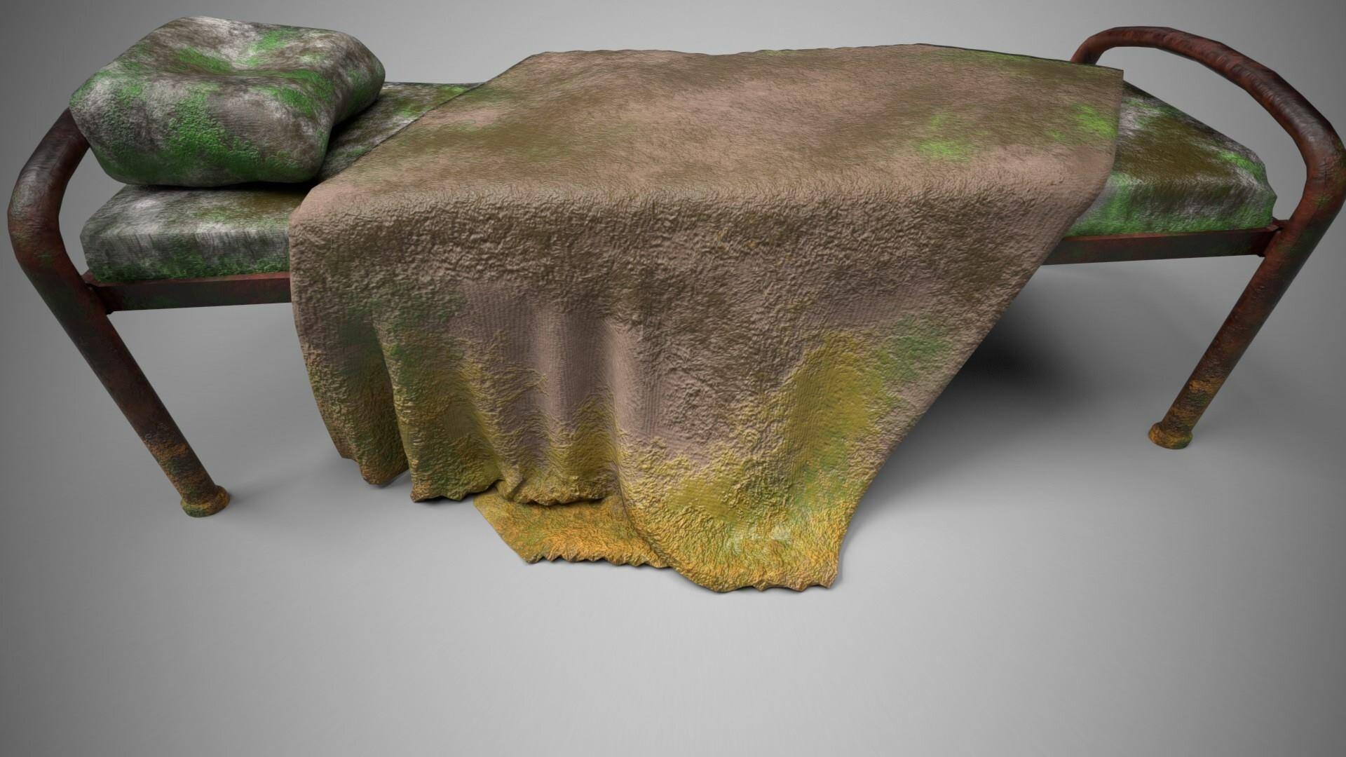 ArtStation - Prop Bed