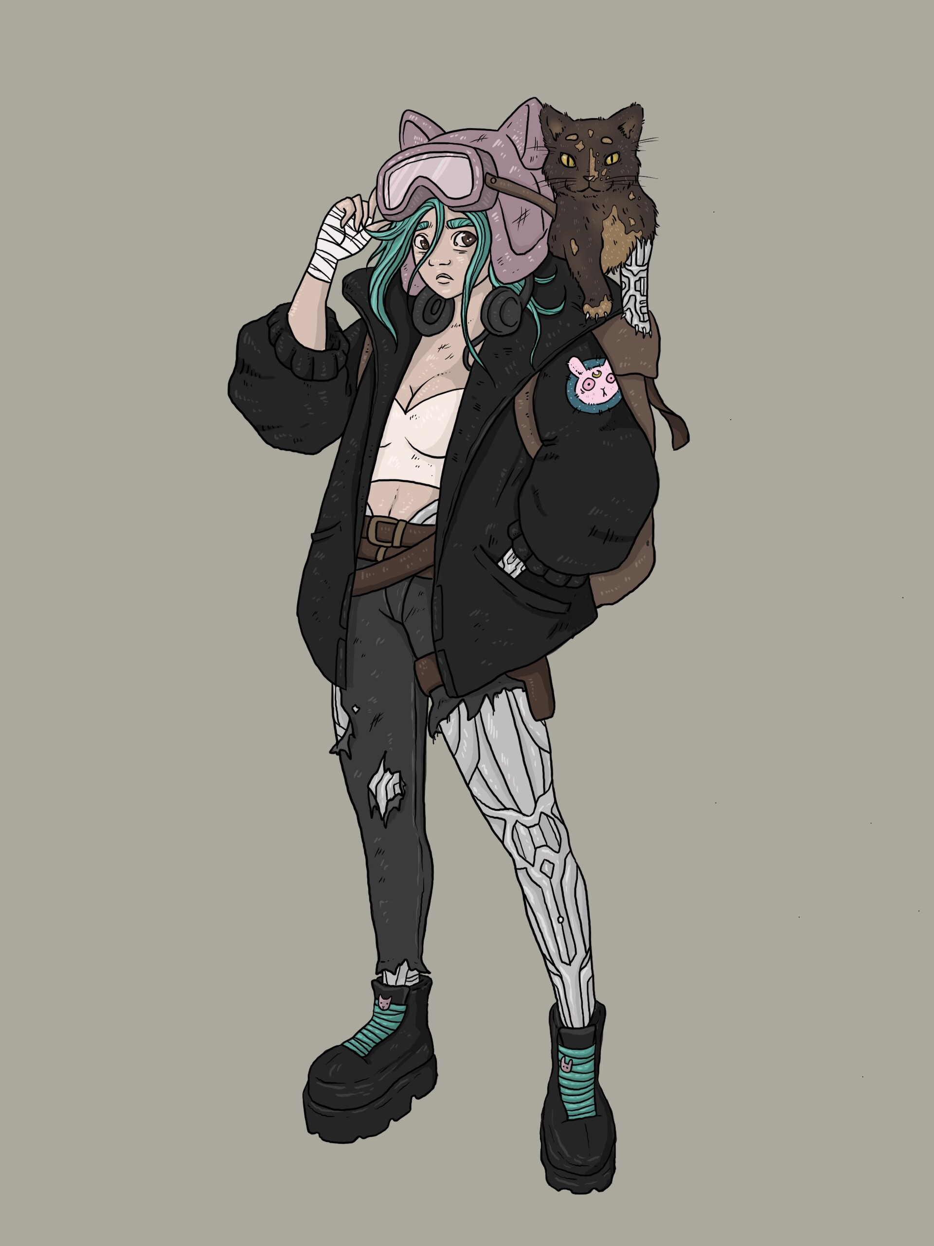 ArtStation - Cerulean Springs character