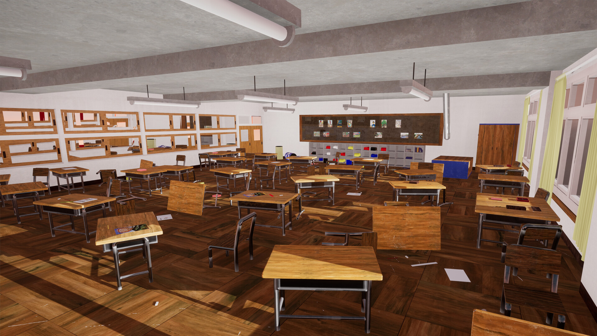 ArtStation - Japanese Classroom
