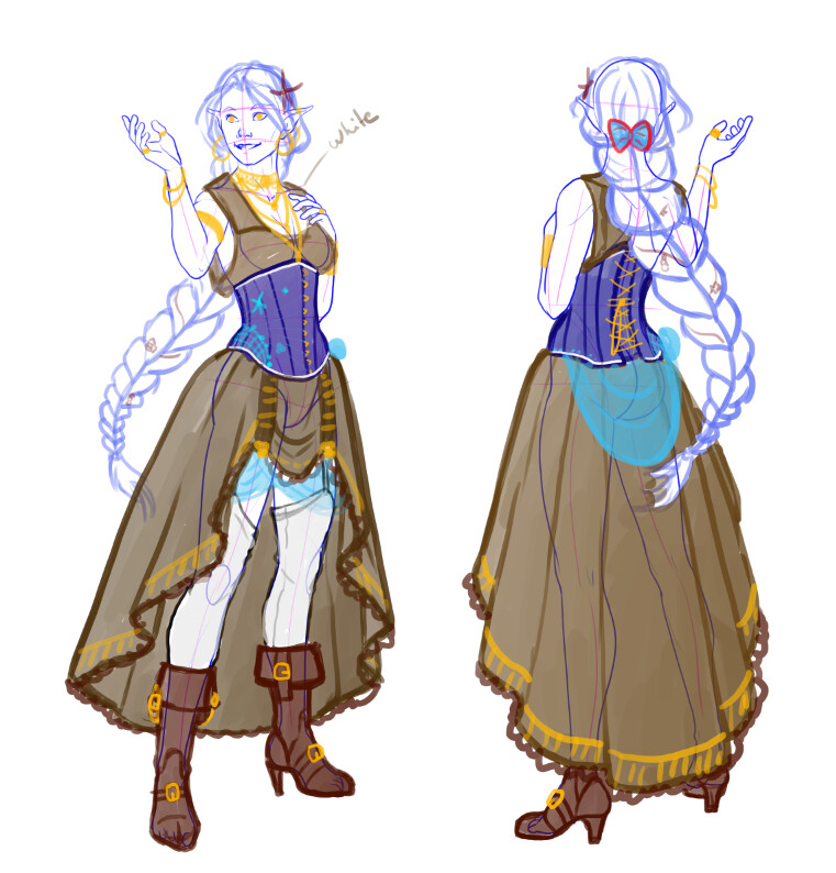 Uriell Actaea - Sylbella - Sea Elf Bard